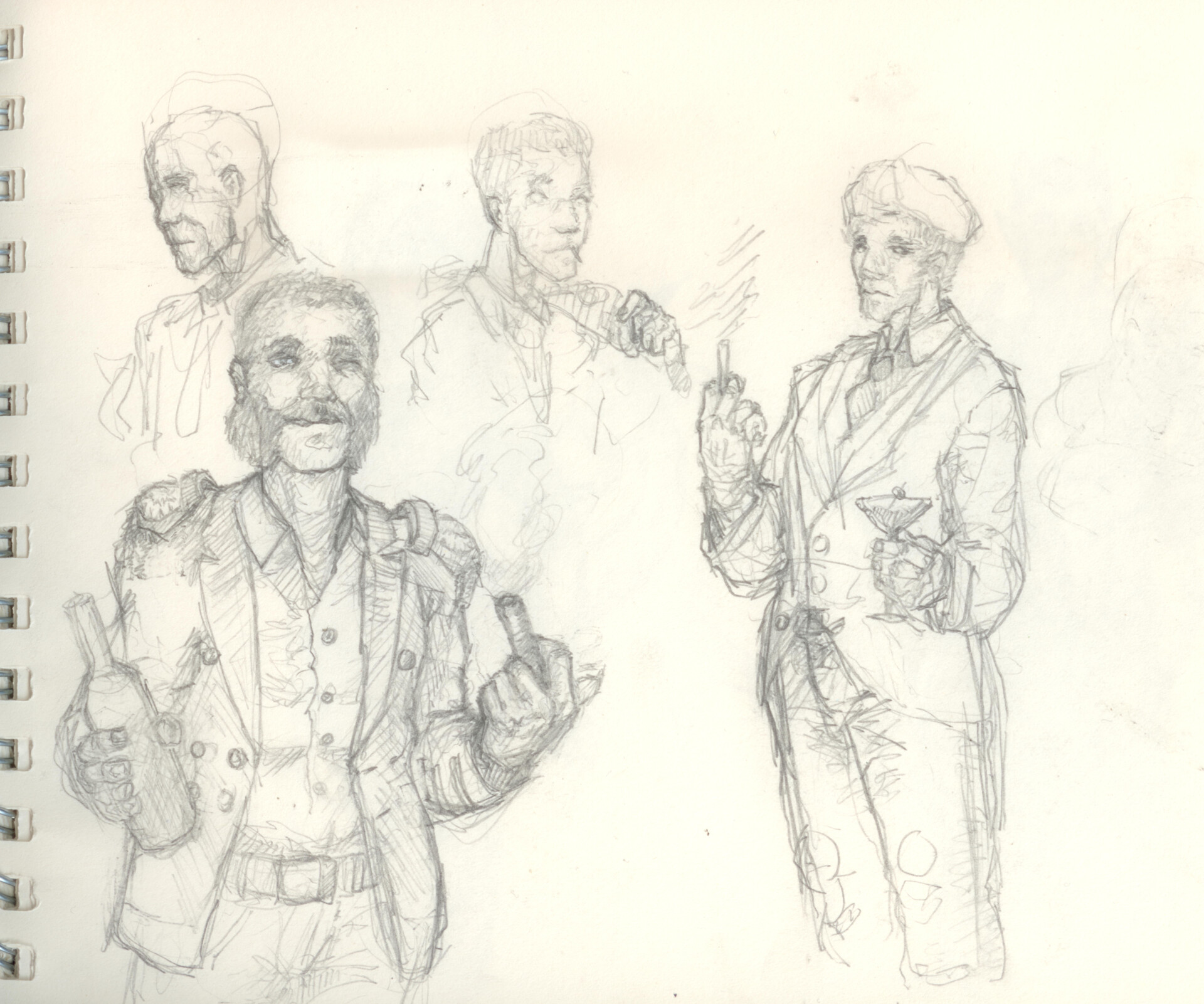 ArtStation - 2020 Sketchbook 1 - 12 - armymen