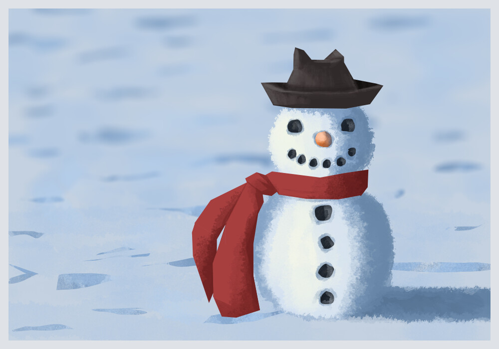 ArtStation - Snowman