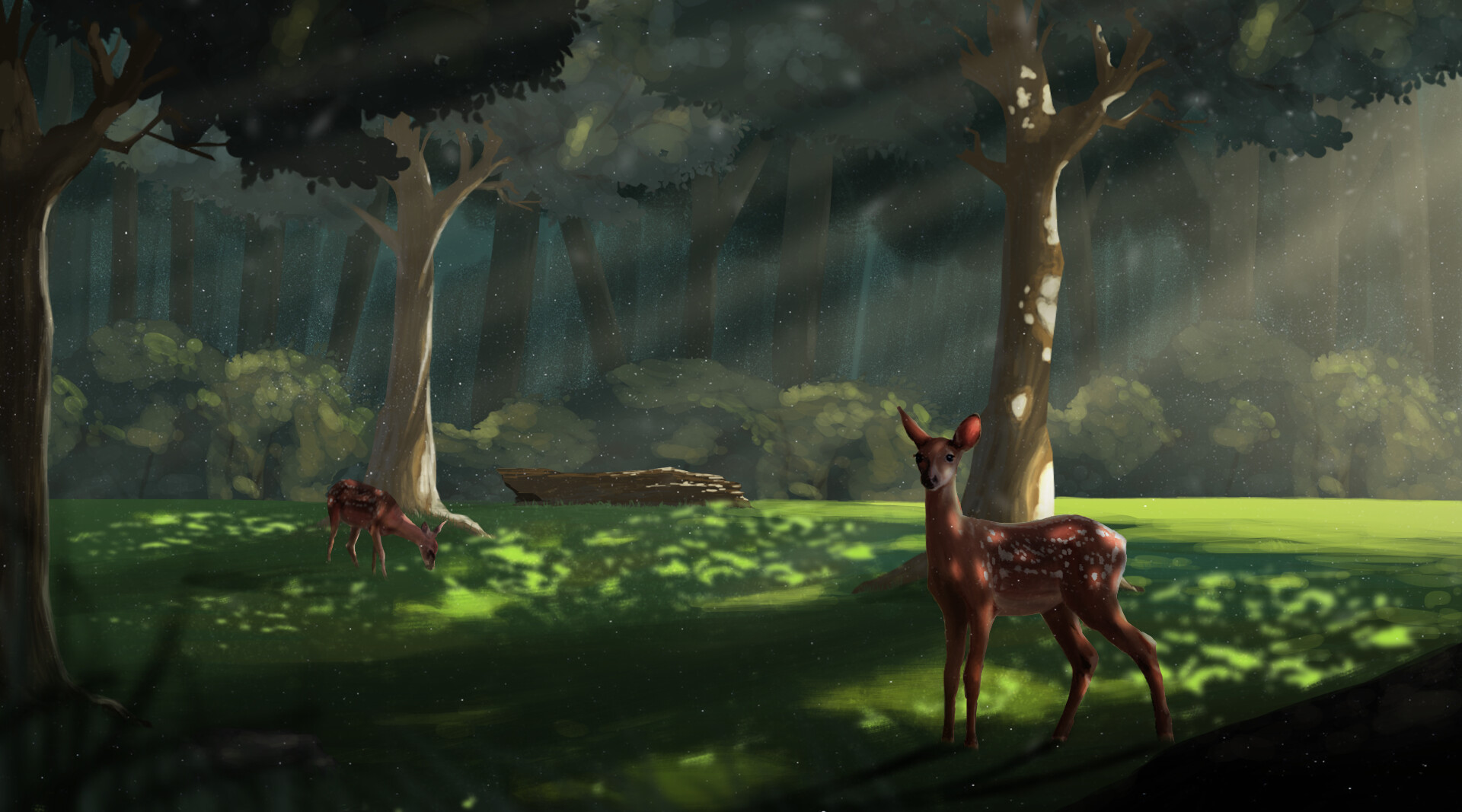 ArtStation - Chill forest