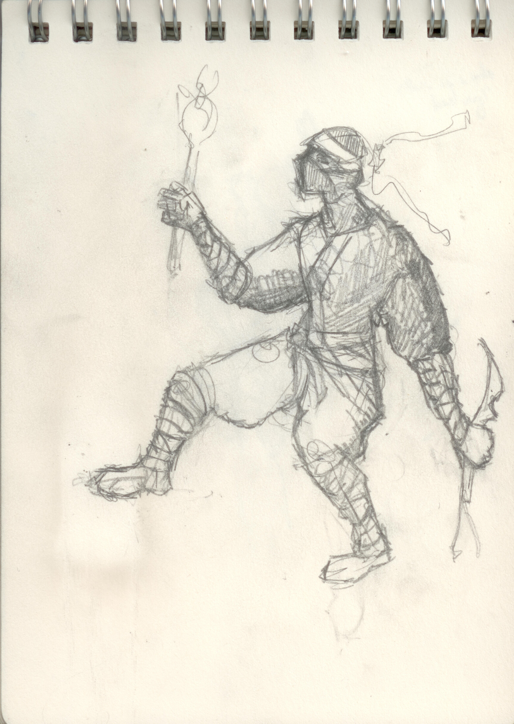 ArtStation - sketchbook 1 - 2018 - 10 - ninja