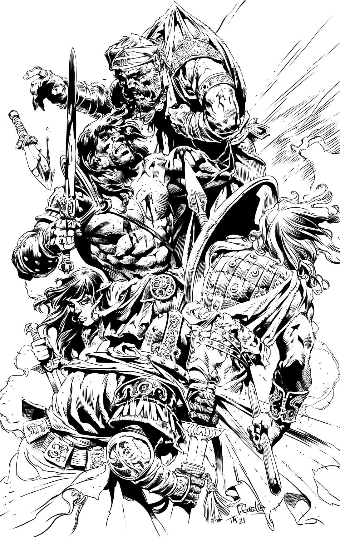 Artstation Conan The Barbarian
