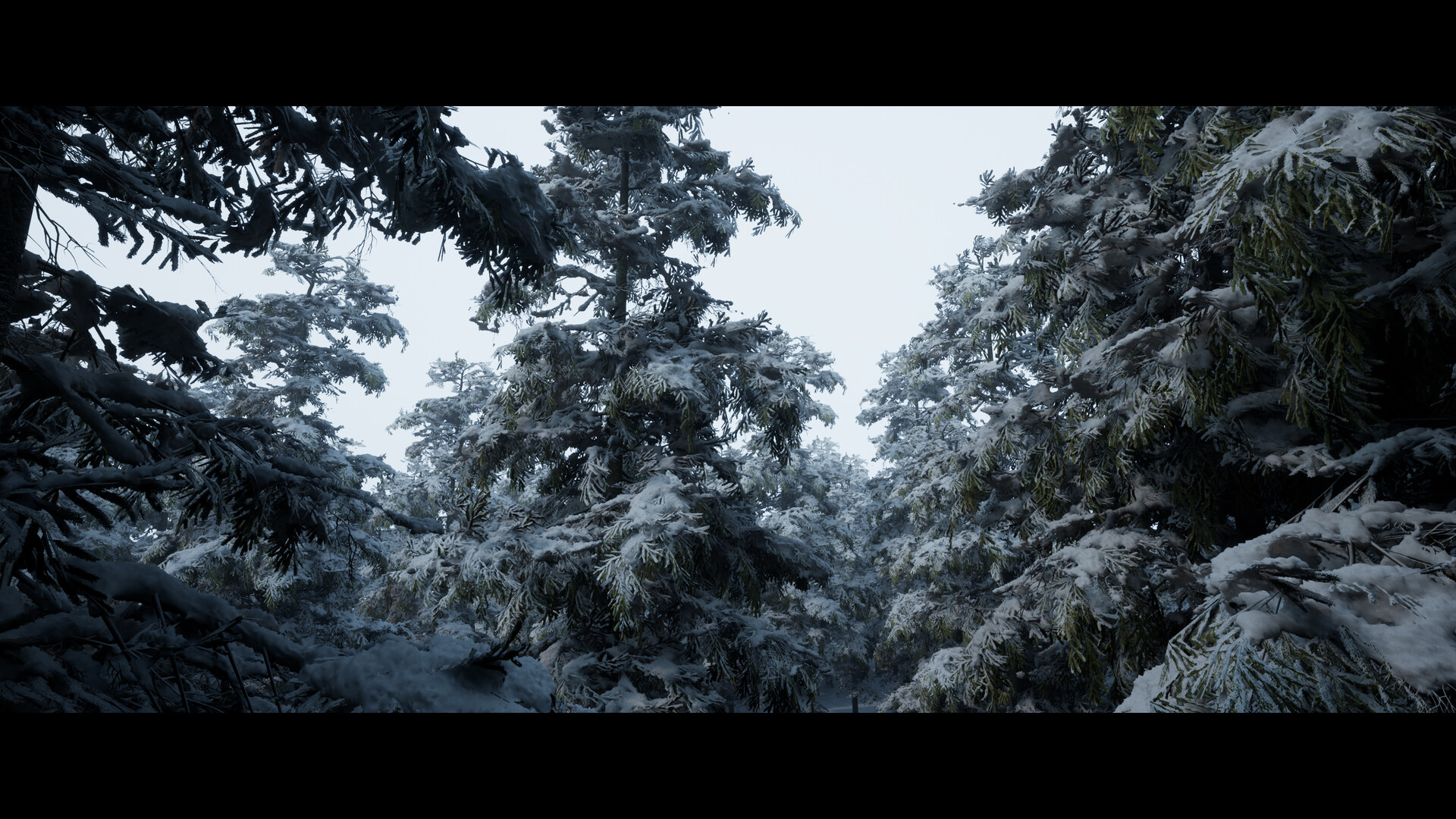 B.O.W.👁‍🗨 - 【UE5】Snow on tree in winter Ⅱ