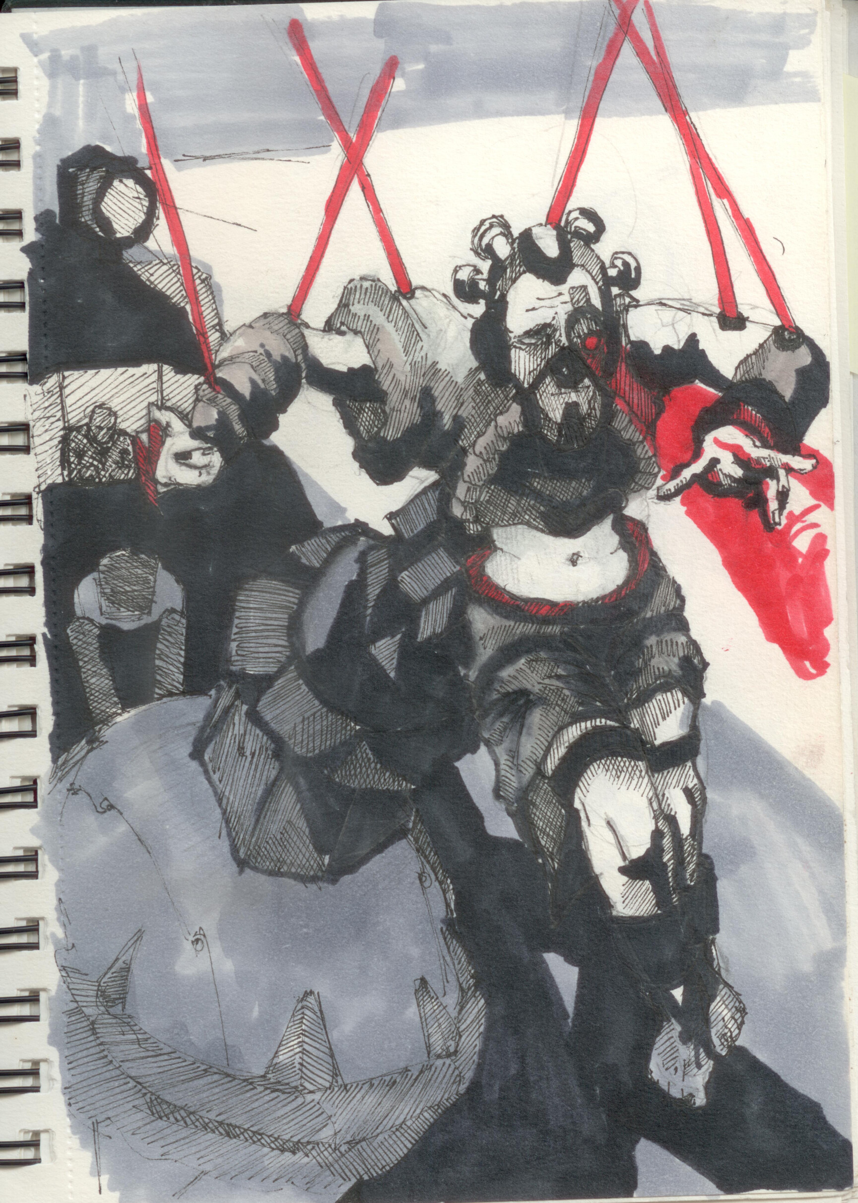 ArtStation - sketchbook 2 - 2019 - 14 - the corpse