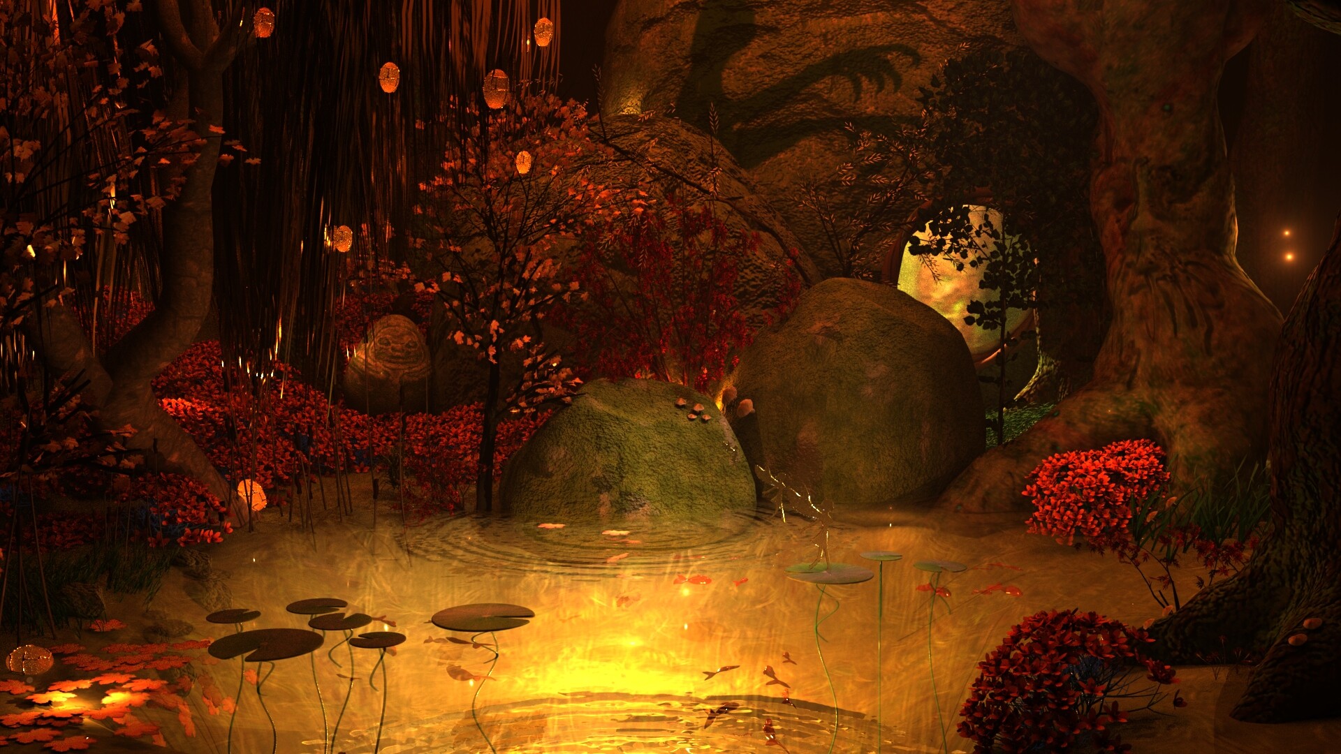 ArtStation - Magic forest