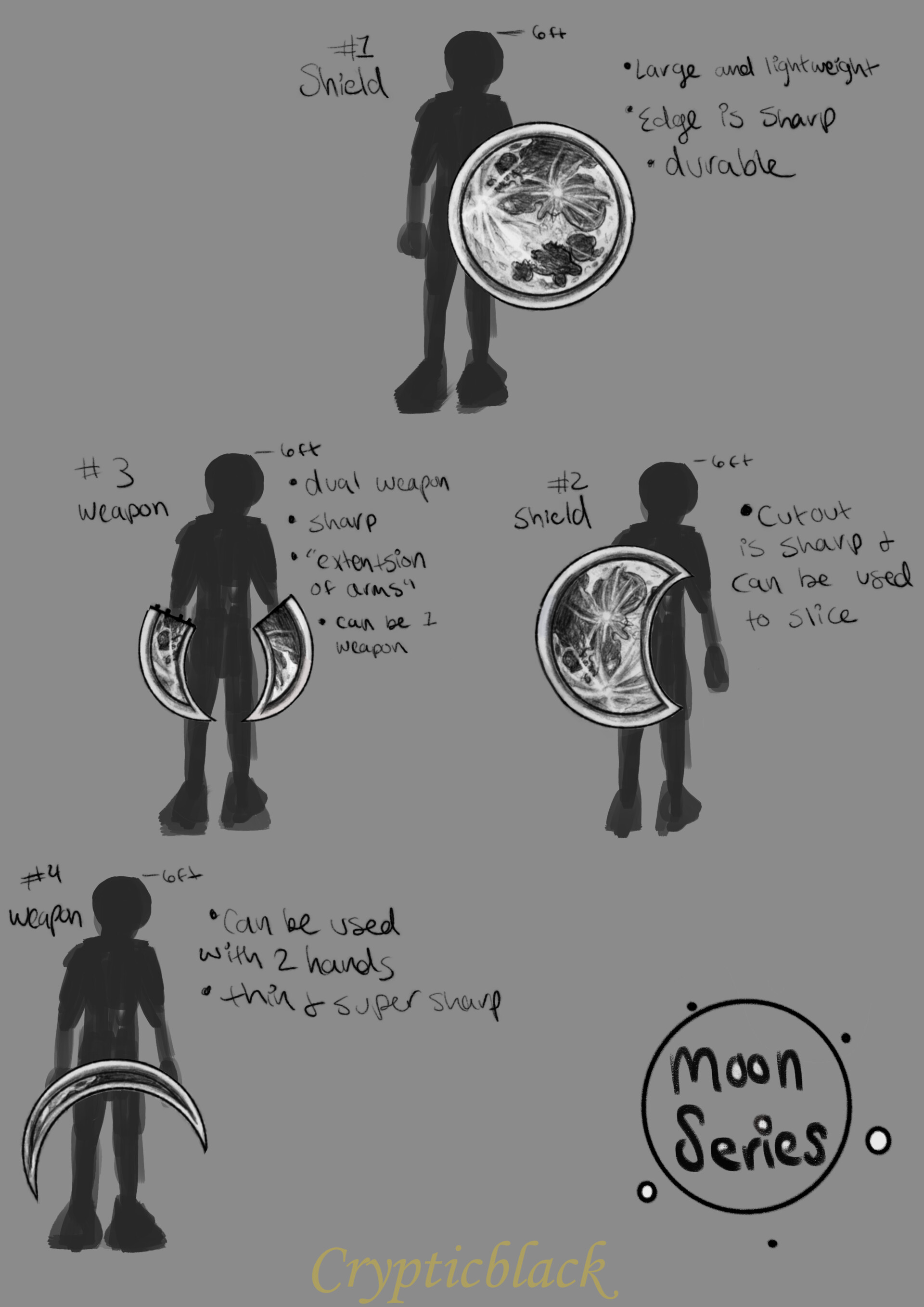 ArtStation - Moon Series Concept