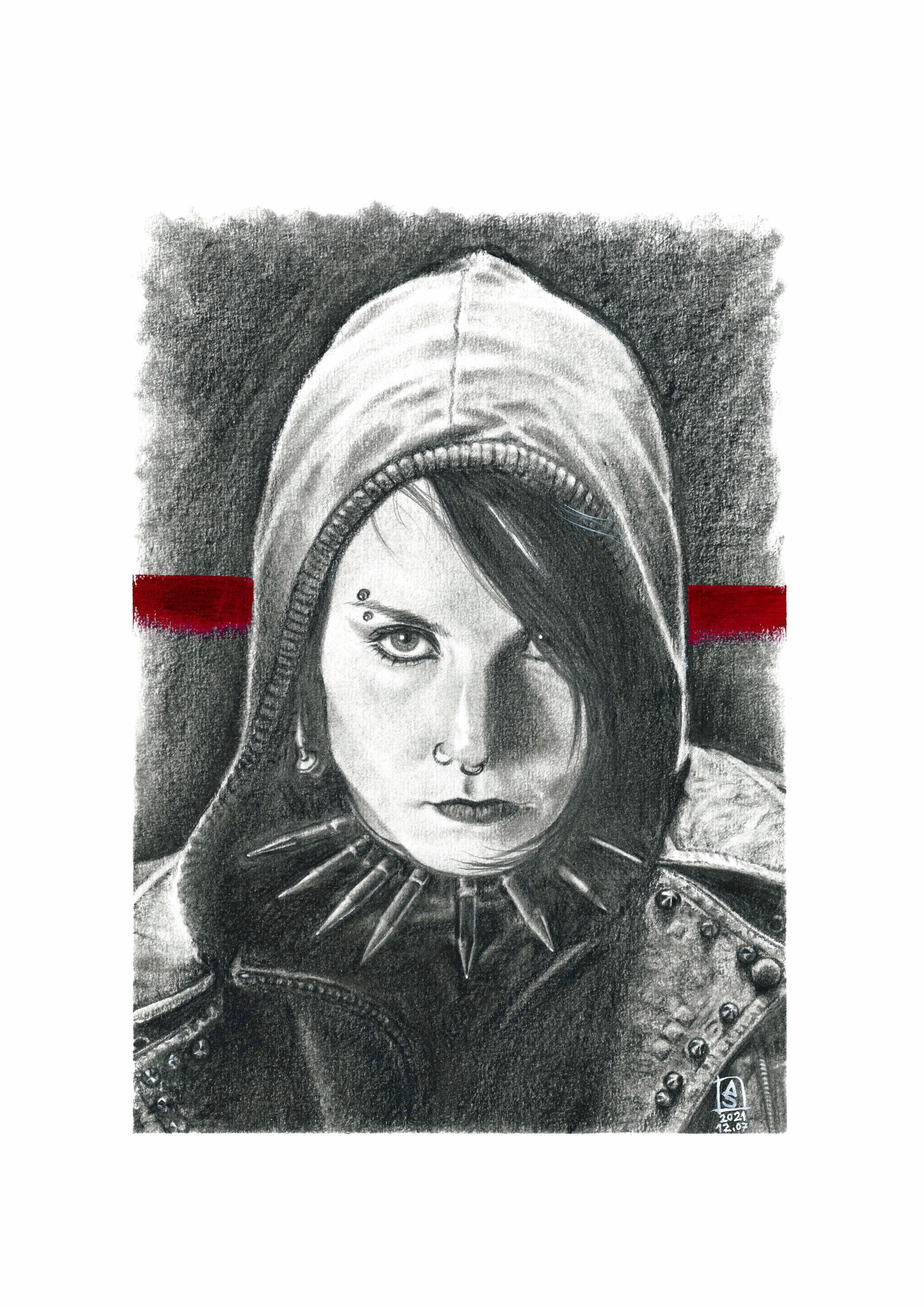 ArtStation - Noomi Rapace as Lisbeth Salander