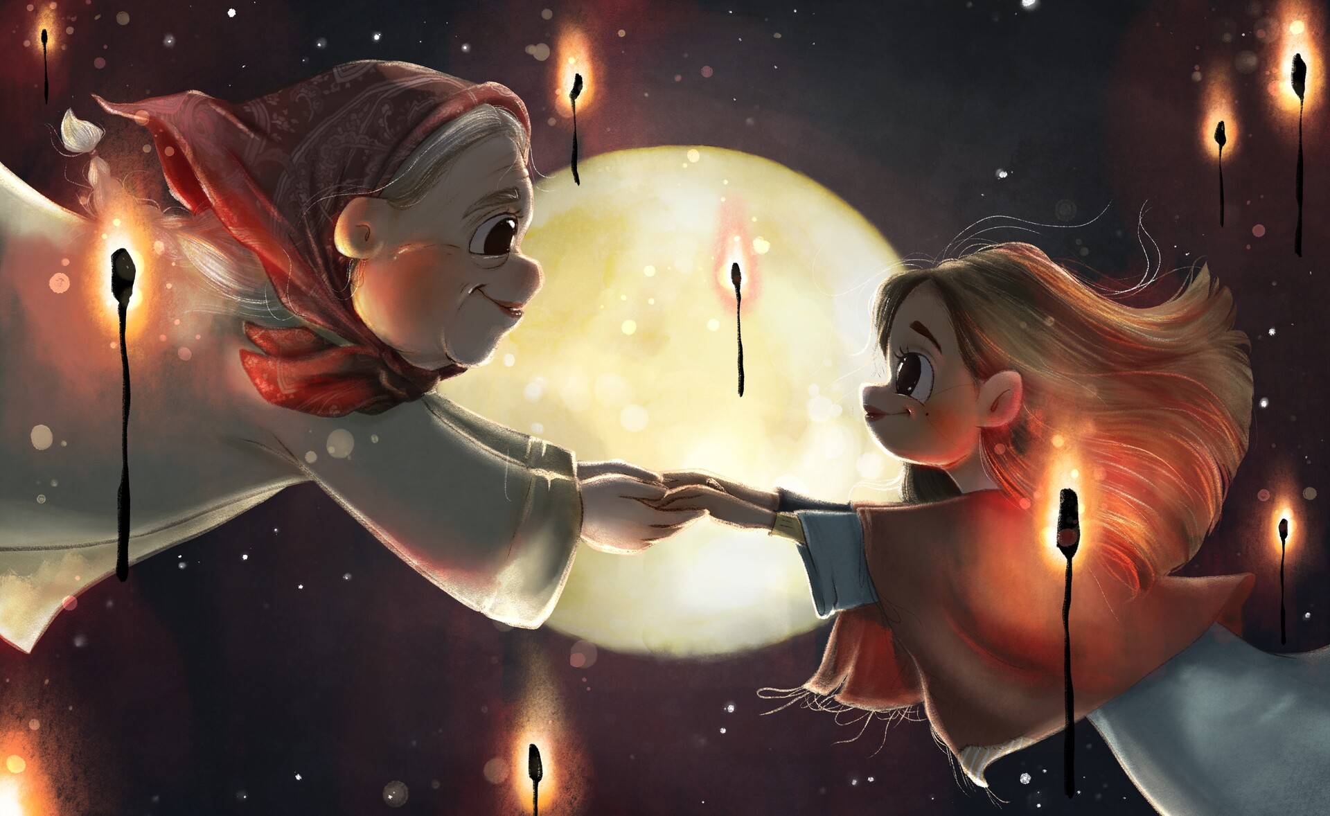 ArtStation - The Match Girl story