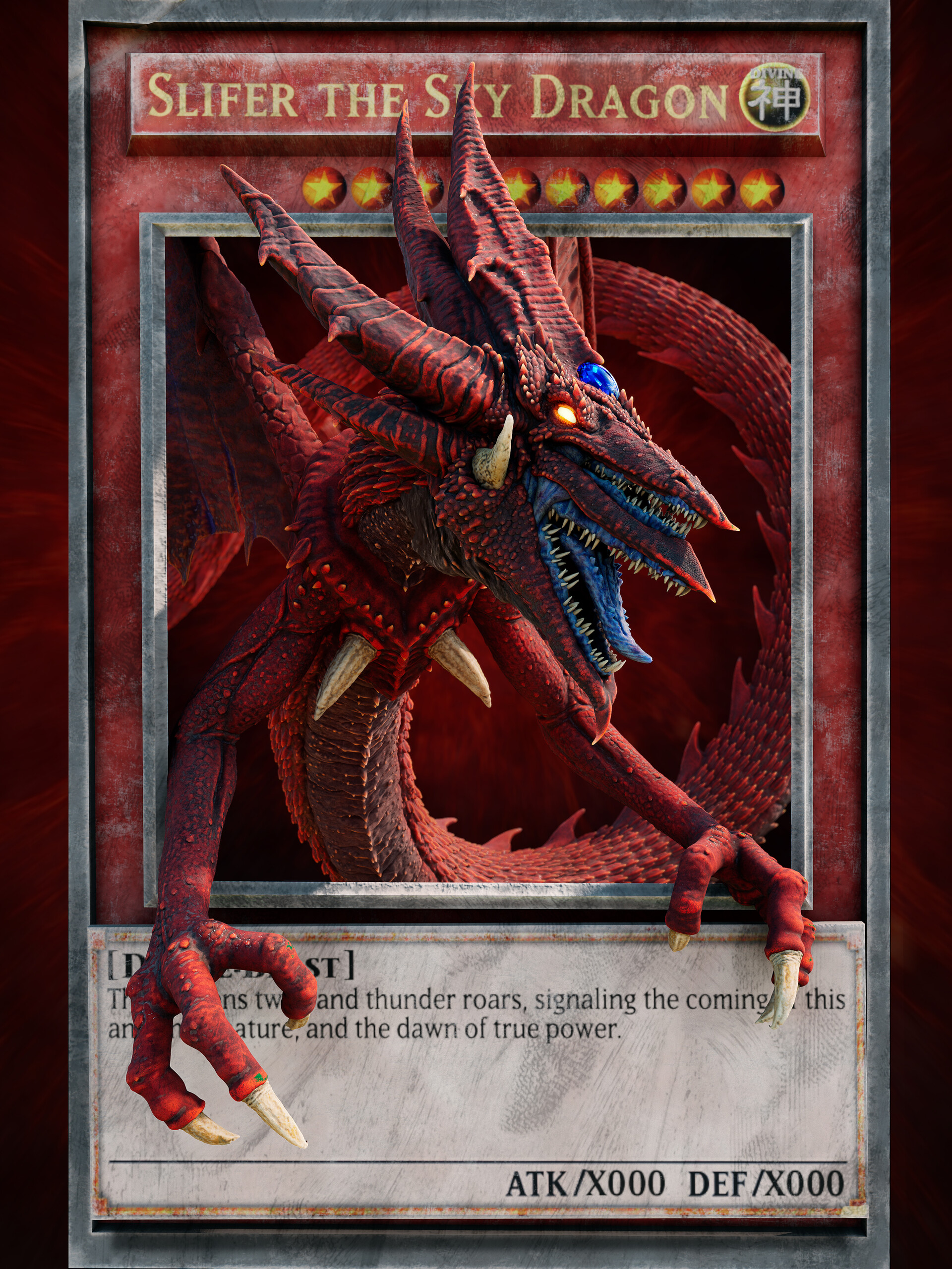 ArtStation - Slifer the Sky Dragon