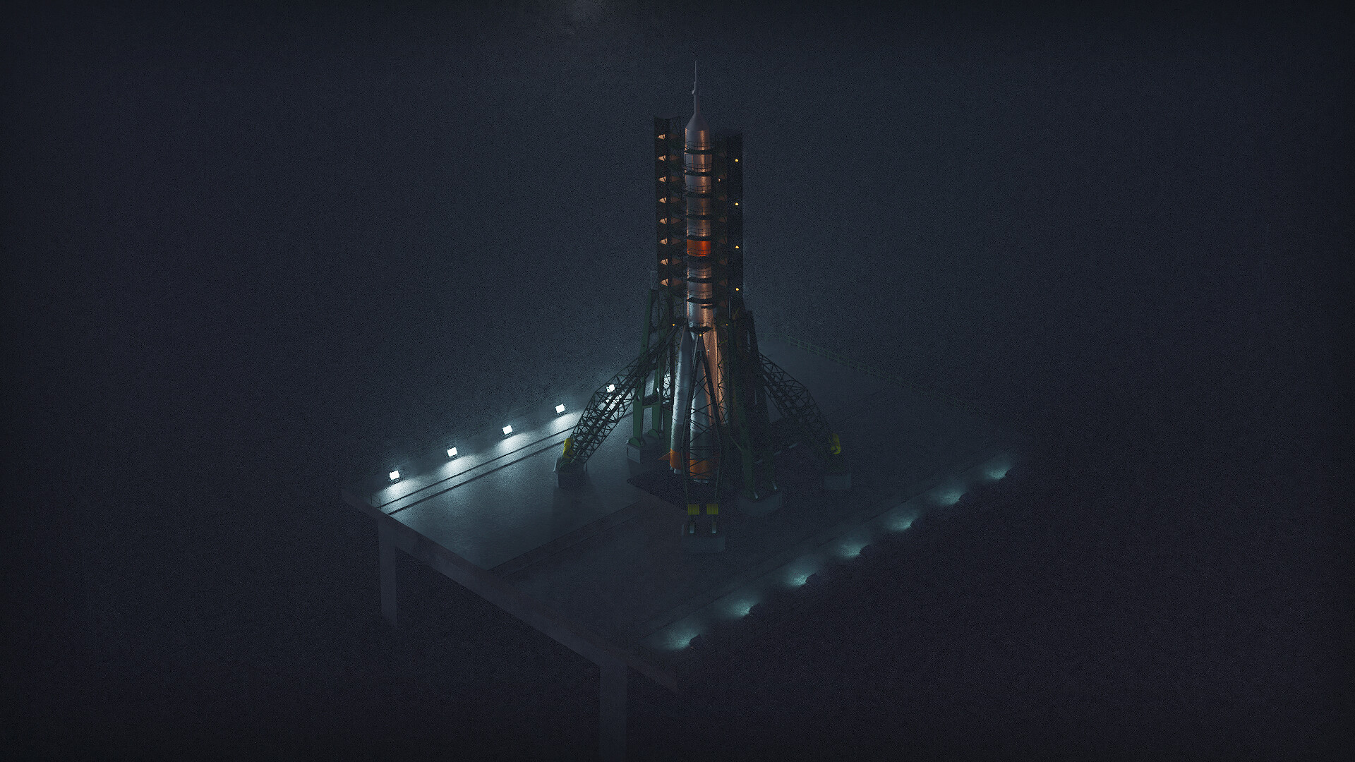 ArtStation - Soyuz Launchpad