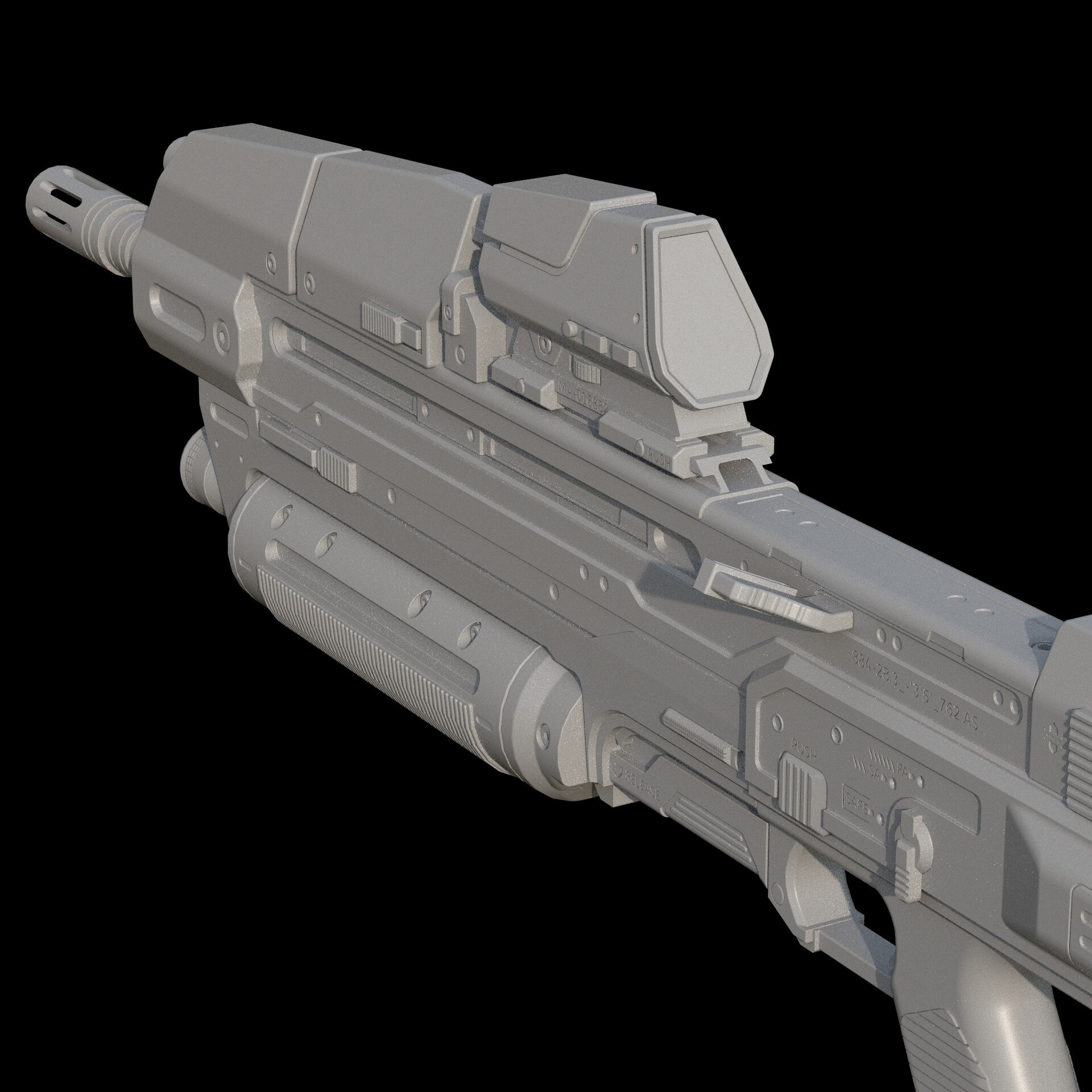 Adam Coe - Halo Infinite Assault Rifle