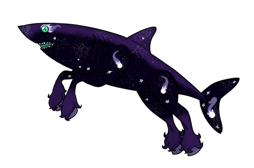 ArtStation - Shark Horses