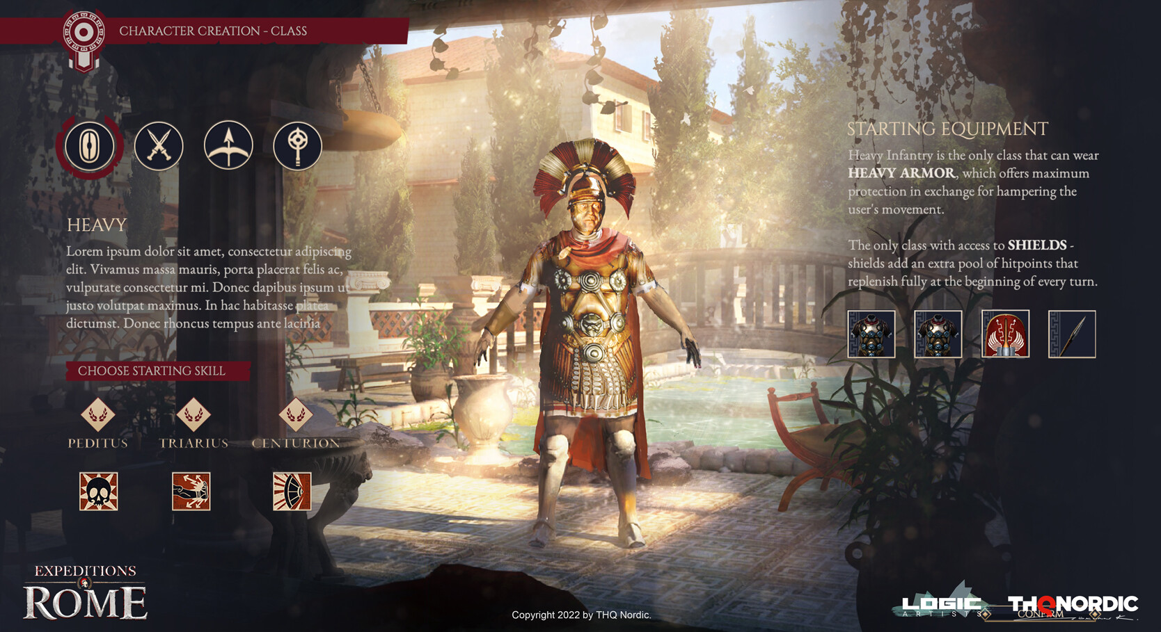 Gokhan Kahraman - Expeditions: Rome - Early Character Creation ...