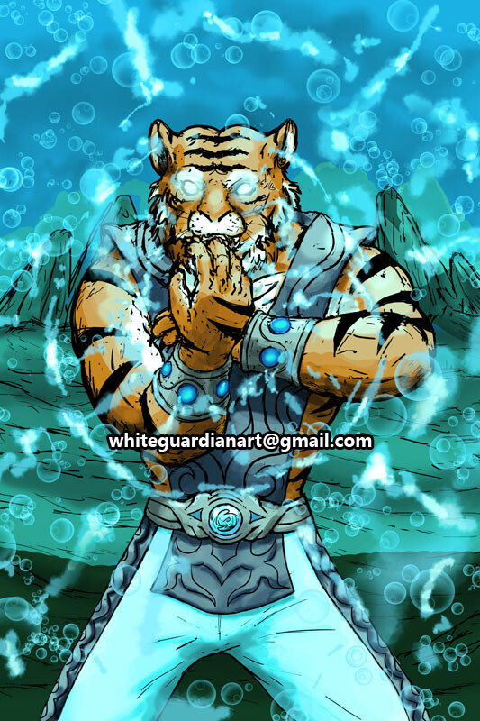 ArtStation - Water Tiger