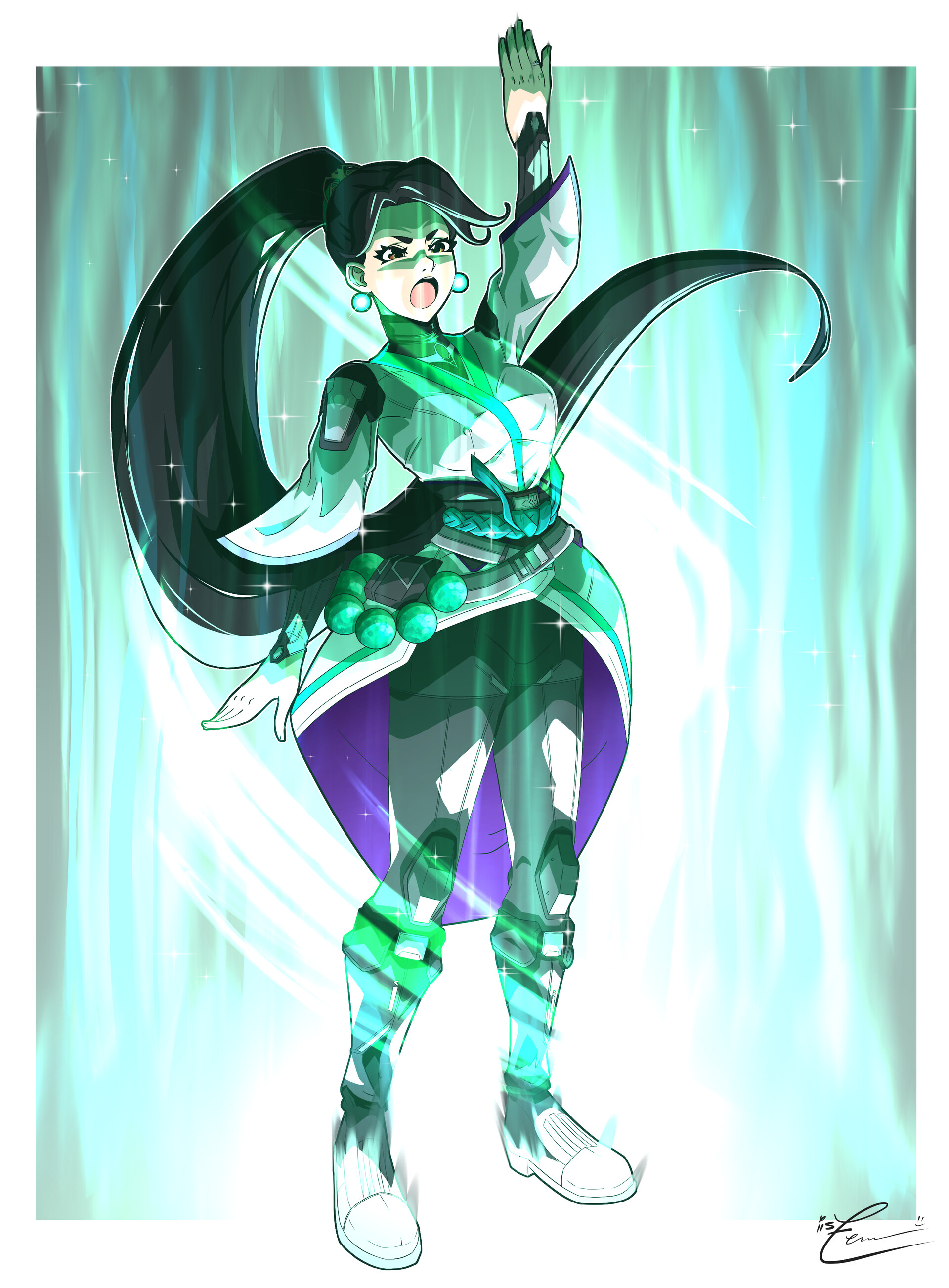 ArtStation - SAGE (VALORANT)