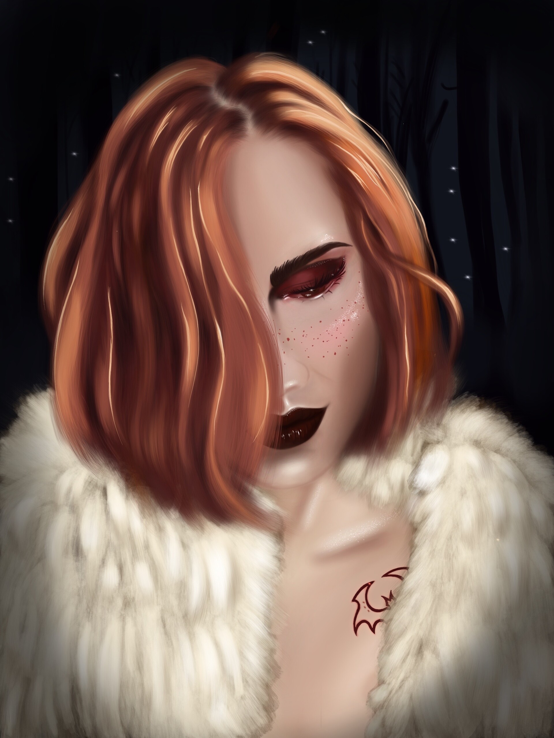 ArtStation - The Vampire's Sadness