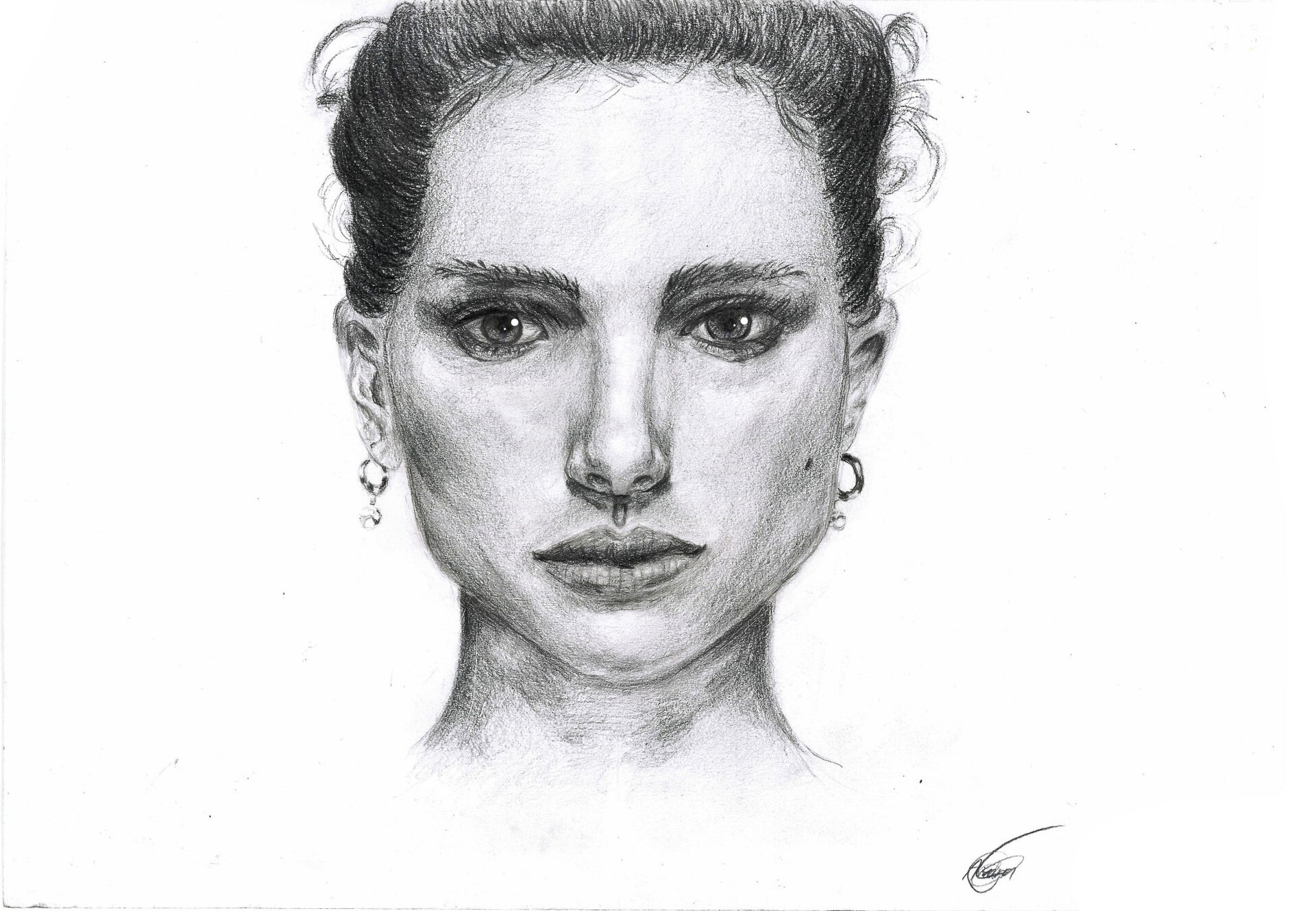 ArtStation - Natalie Portman portrait