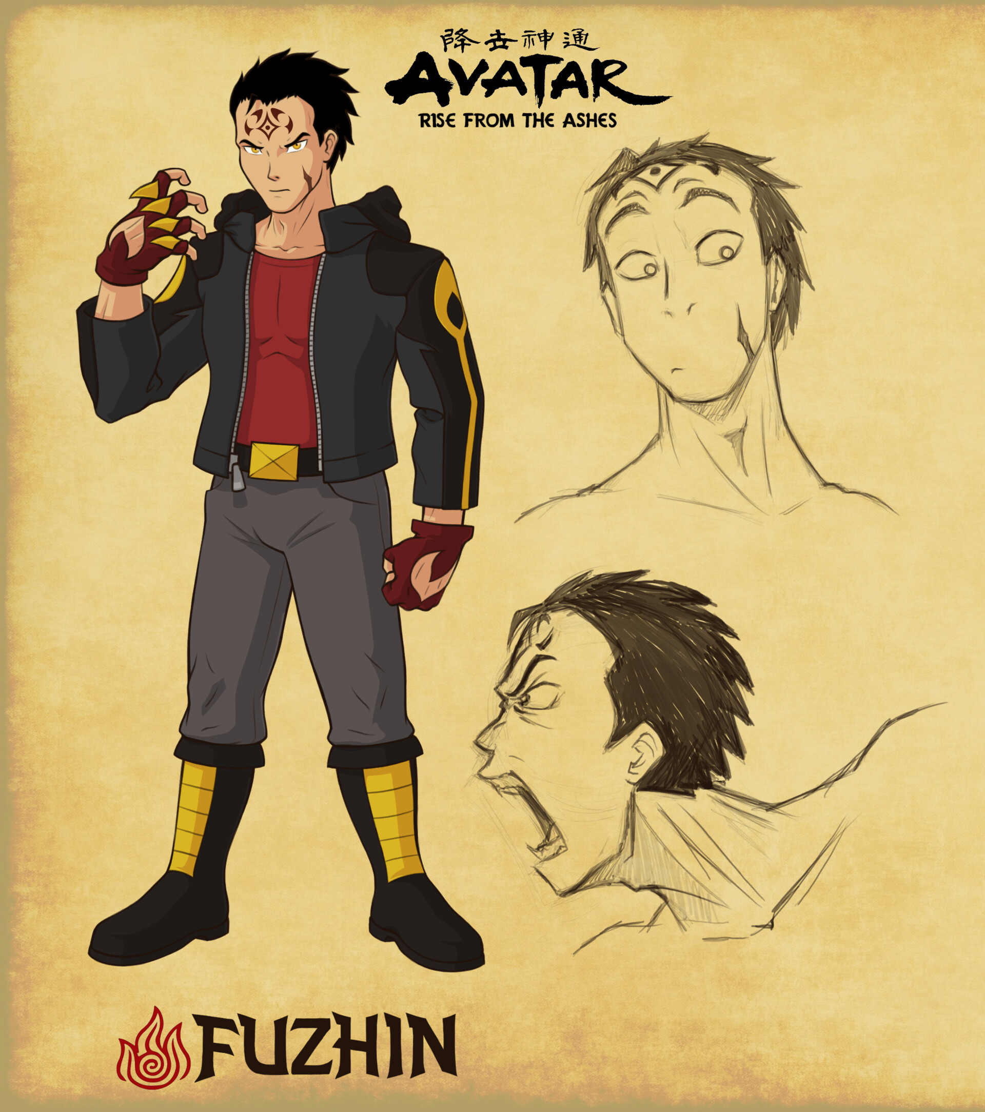 Joe Davies - Avatar Fan Series - Team Avatar