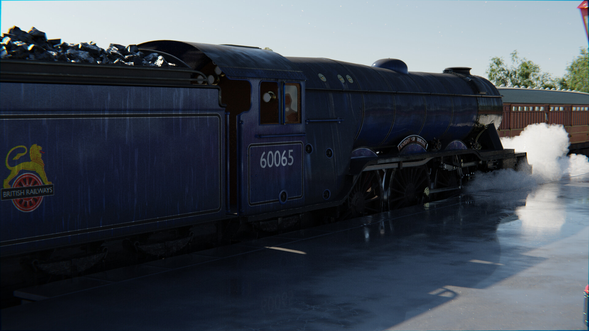 ArtStation - Knight of Thistle at Platform