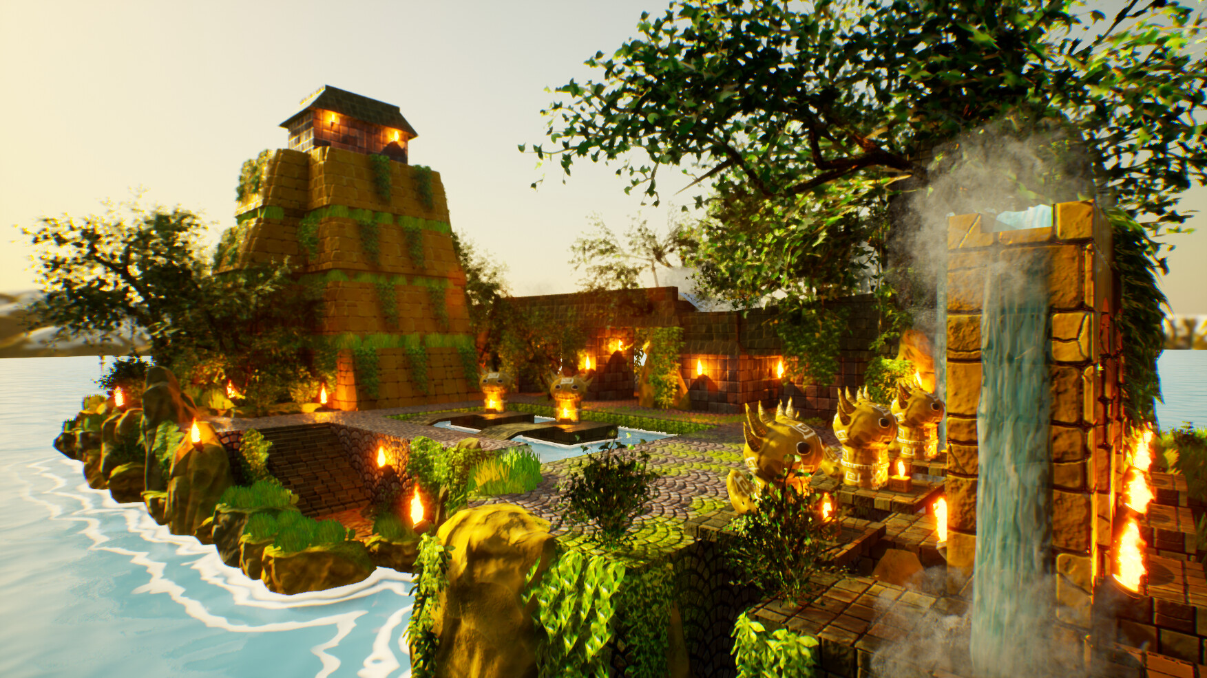 ArtStation - Prehispanic Axolotl Island Untamed: When Animals Ruled the ...