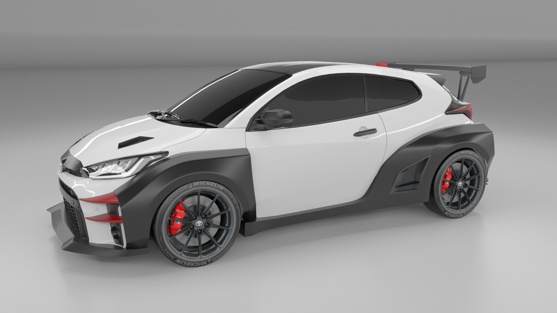 ArtStation - Yaris GR widebody concept