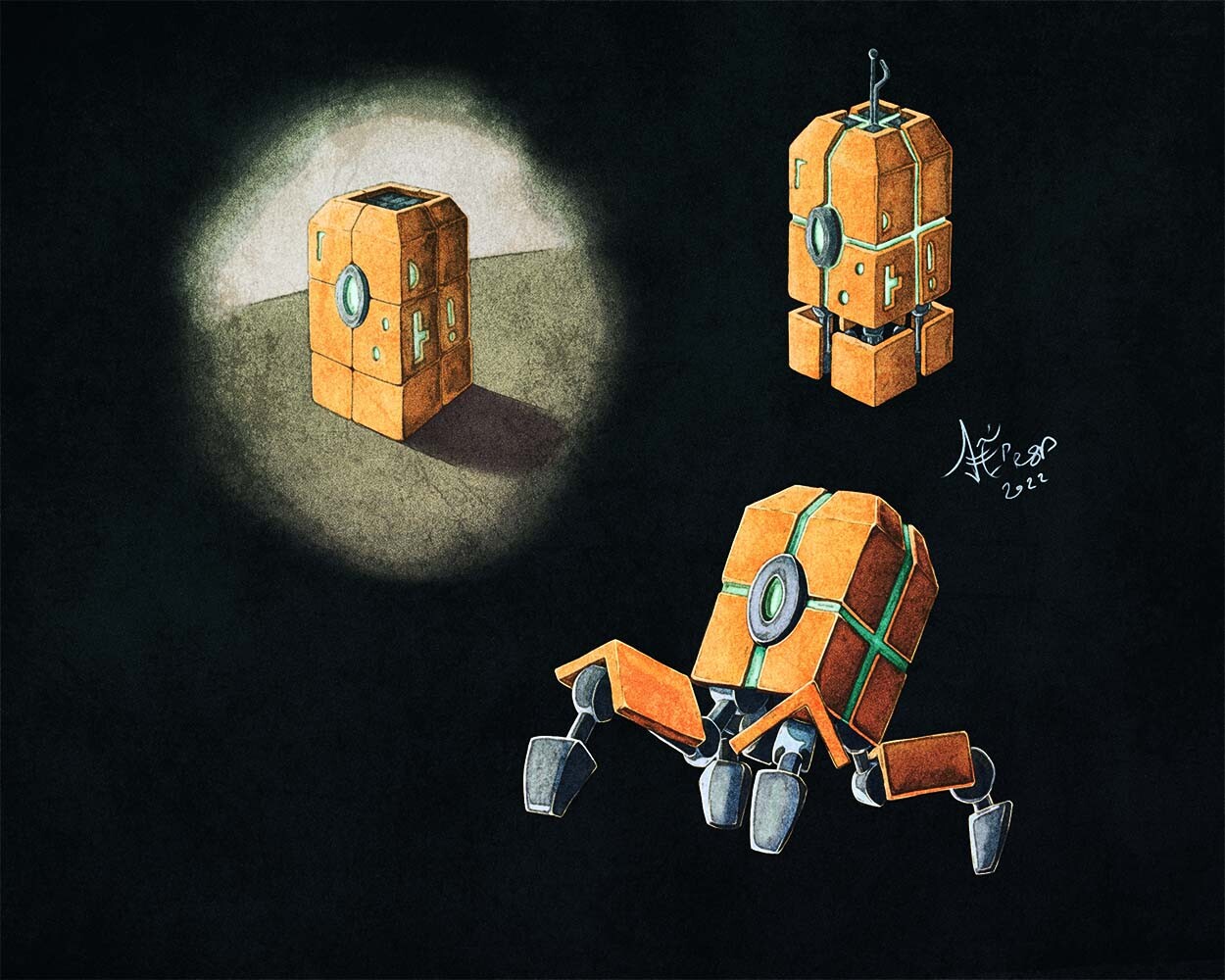 ArtStation - Robot Concept New - Jan 2022