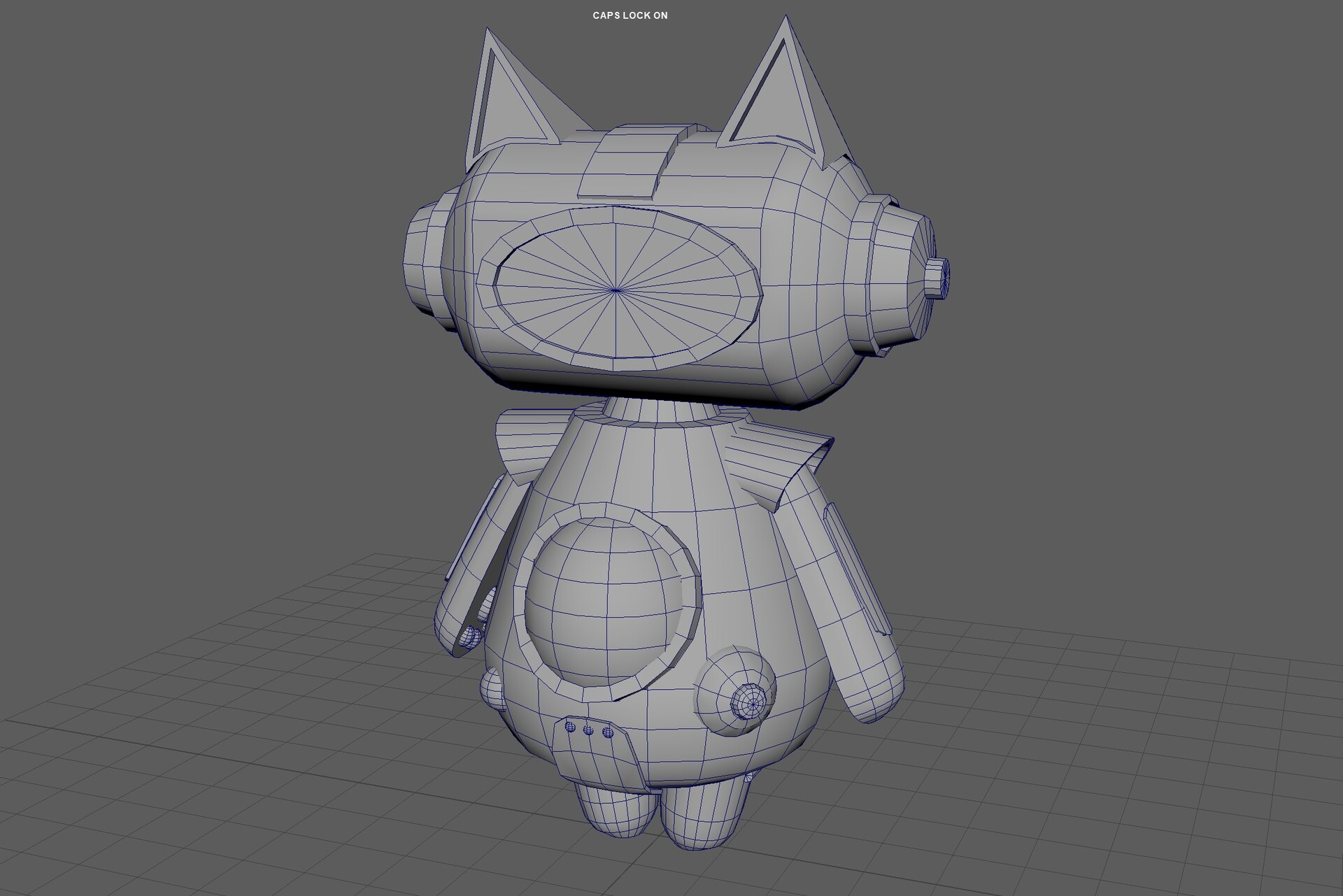 ArtStation - cat robot 3d model