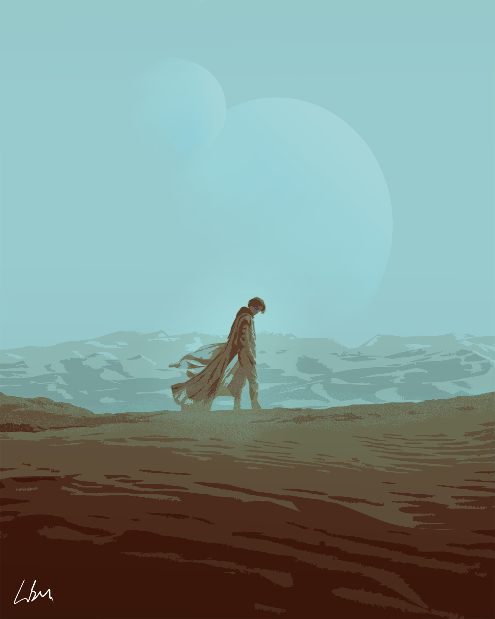 ArtStation - Dune movie poster designs