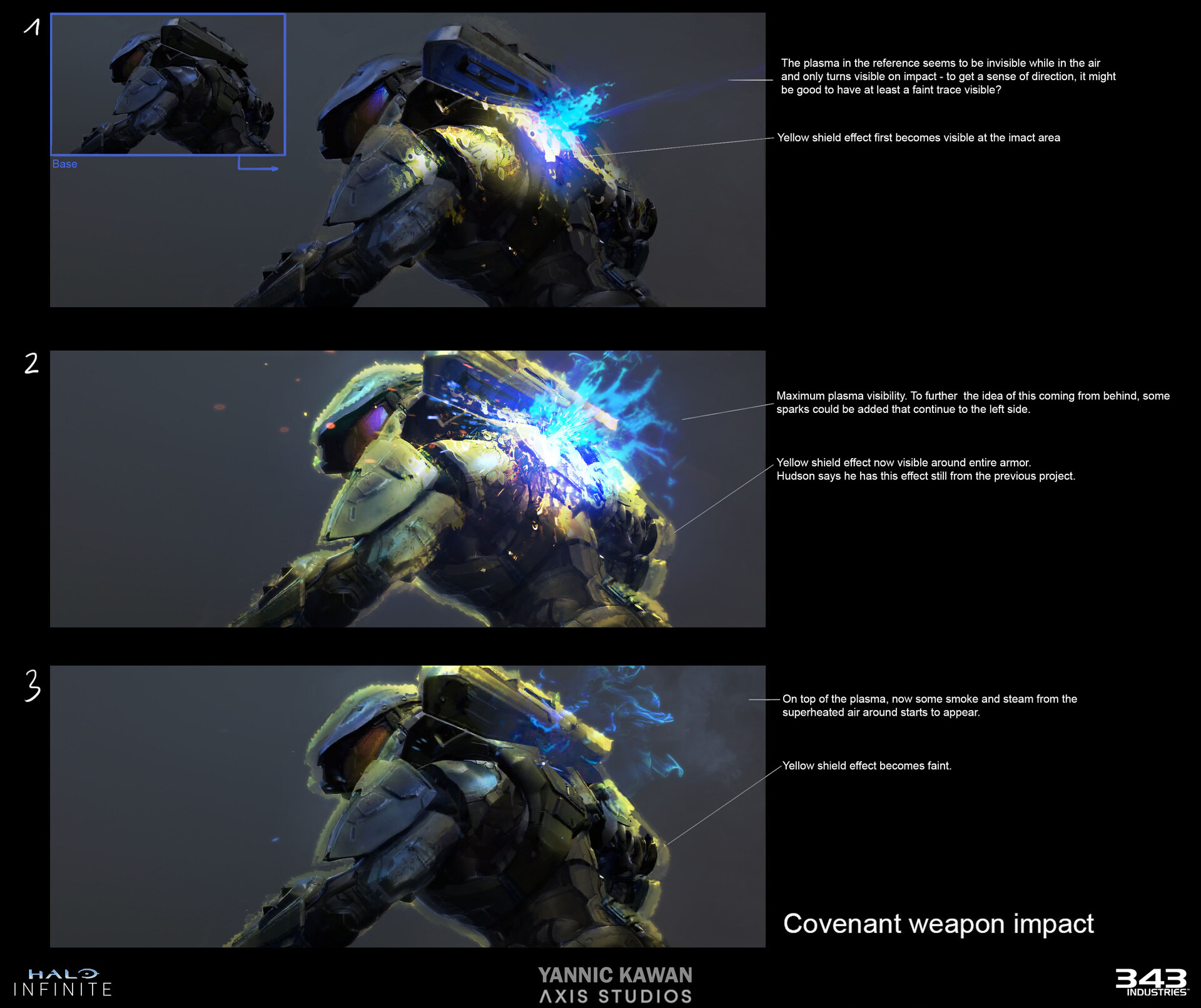 Yannic Kawan - Halo Infinite Multiplayer Cinematic Intro Concept Art