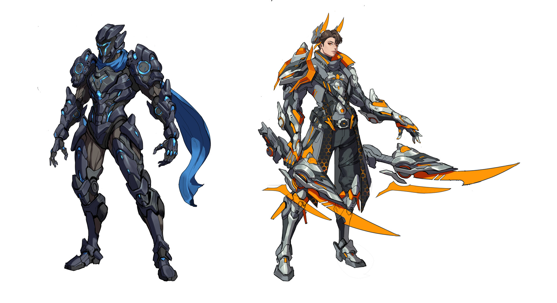 ArtStation - SF chracter concept art rough