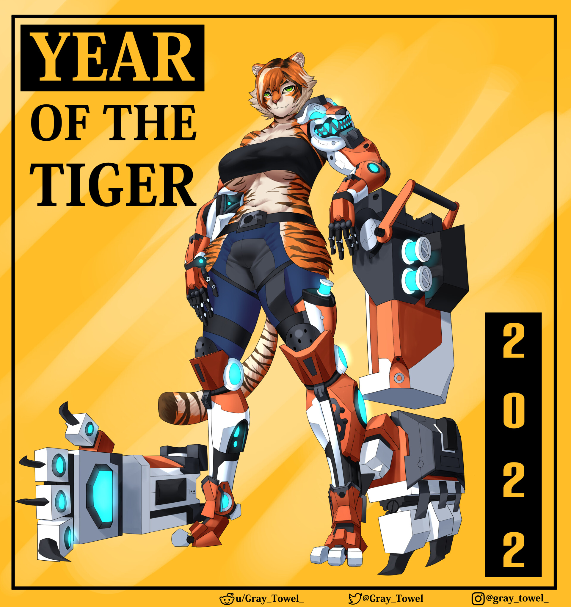 ArtStation - Year of The Tiger