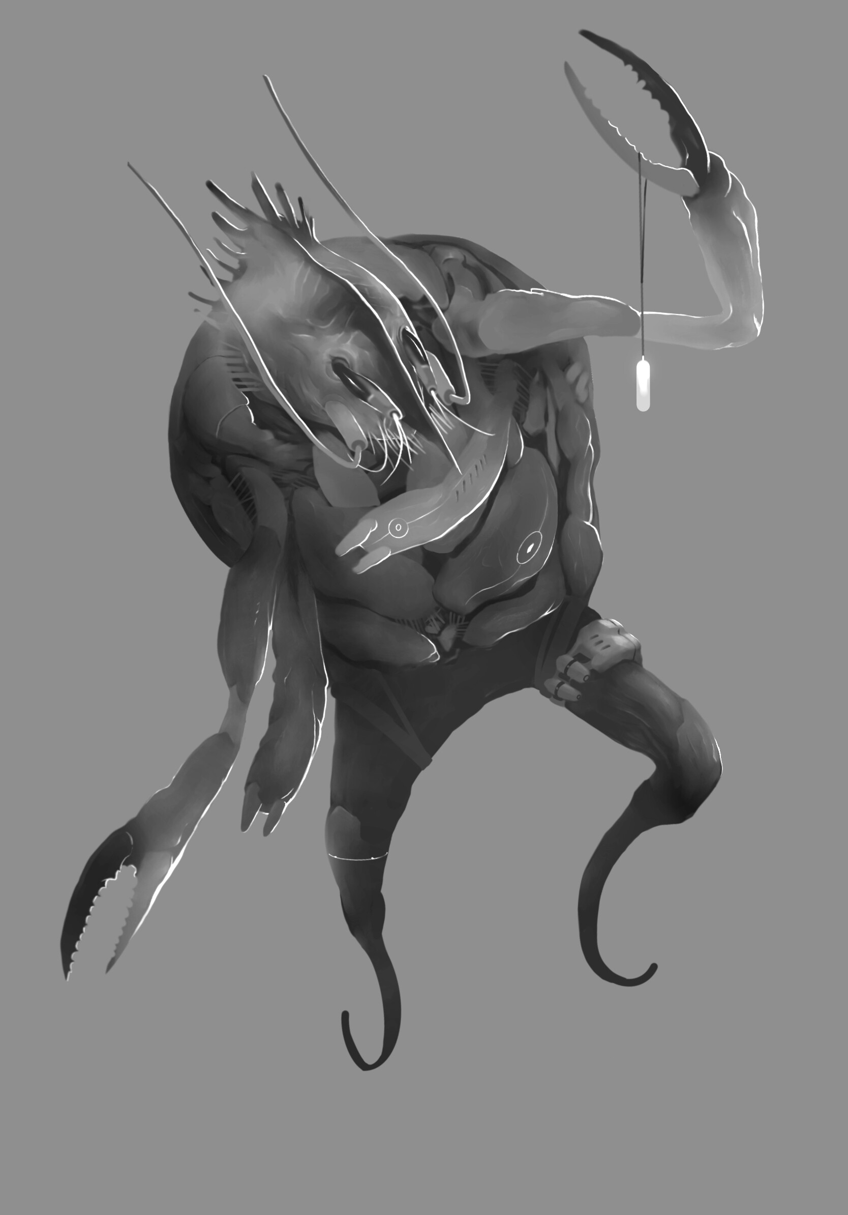 ArtStation - Shrimp Soldier Finds Treasure