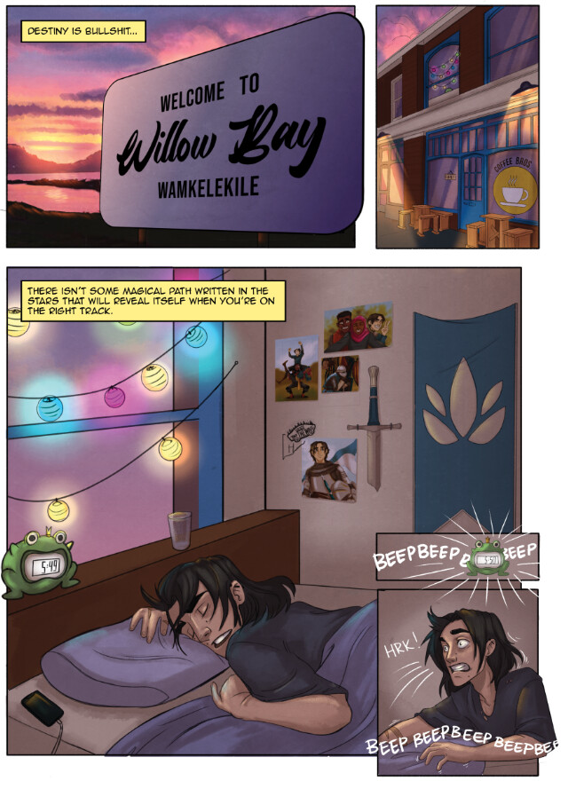 ArtStation - Antipathy and Affinity Comic