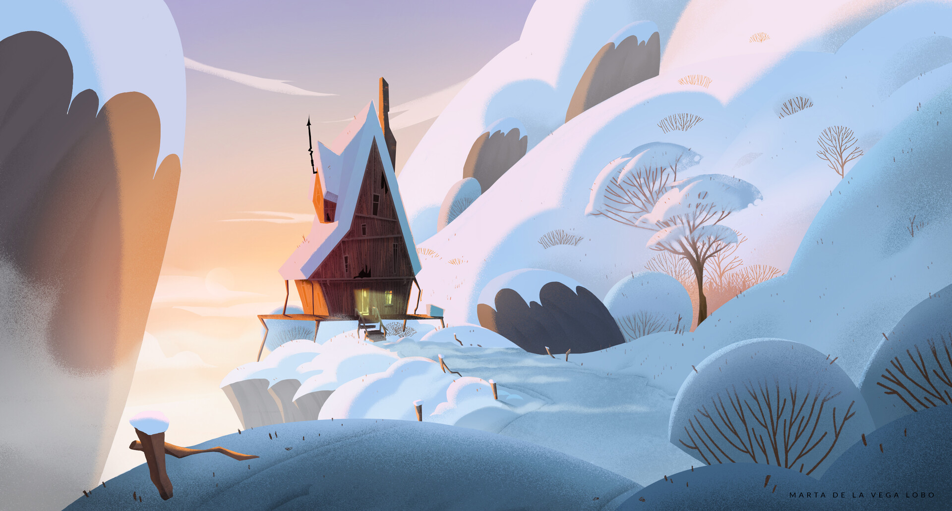 ArtStation - Klaus's inspired Background