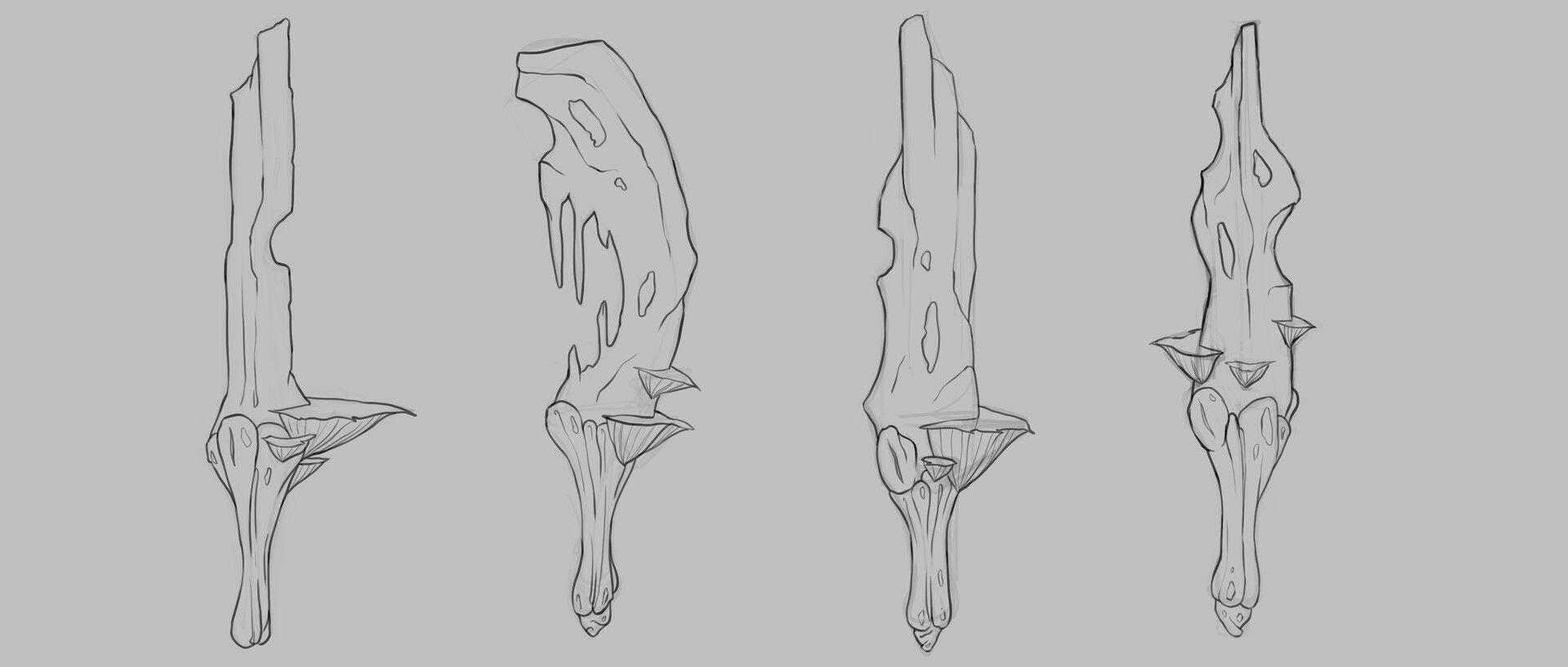 Pierre DOUET - Cave Weapons Set - Into the Cave