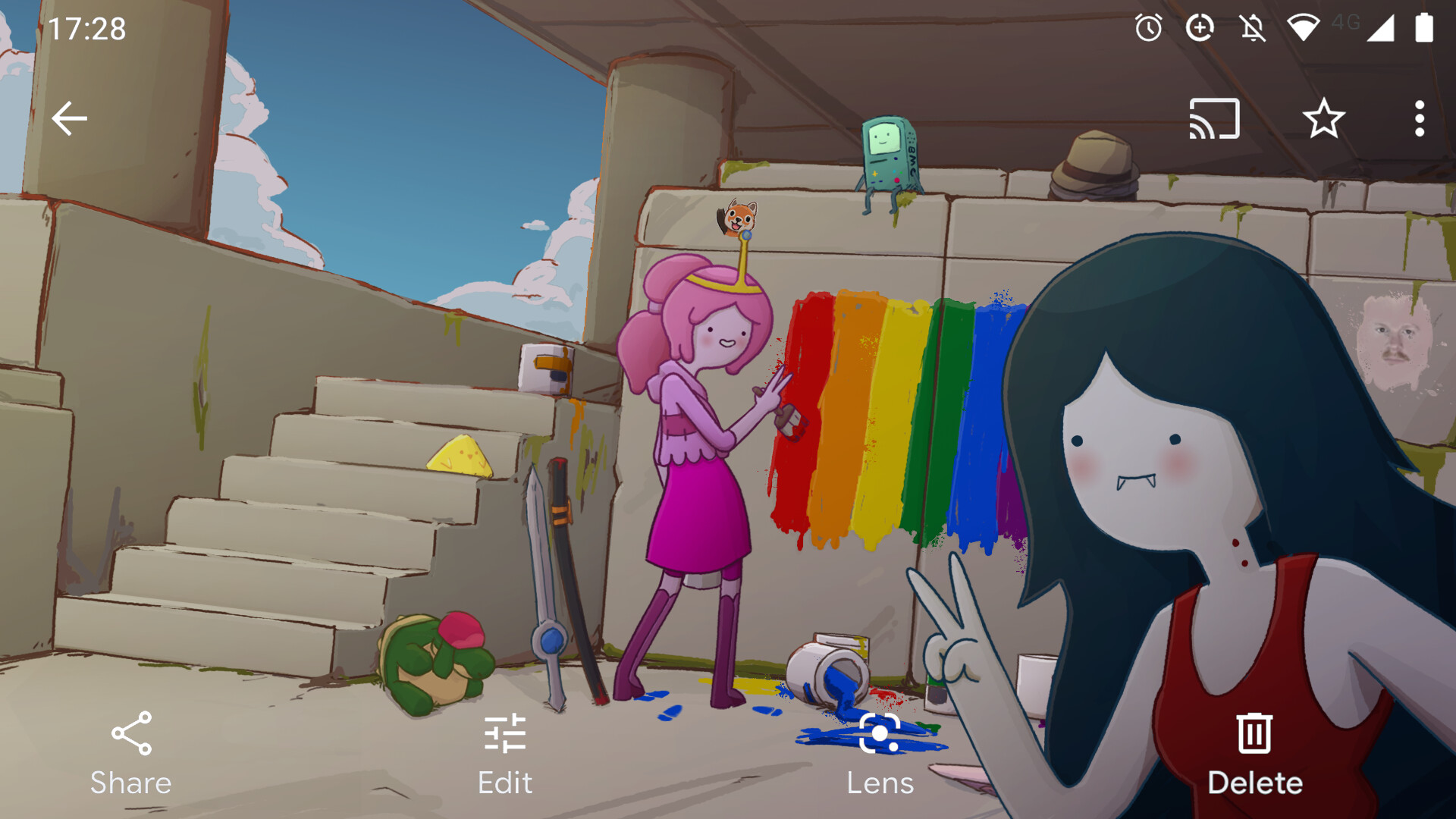 ArtStation - Adventure Time Graffiti - fan art