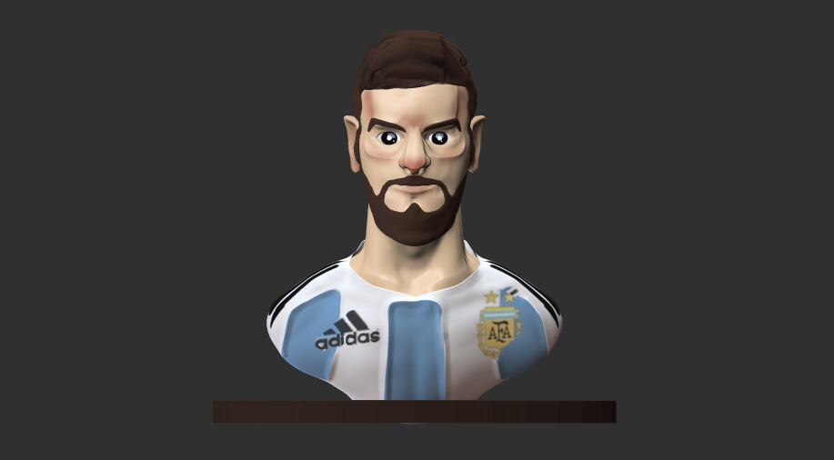 ArtStation - Lionel Messi