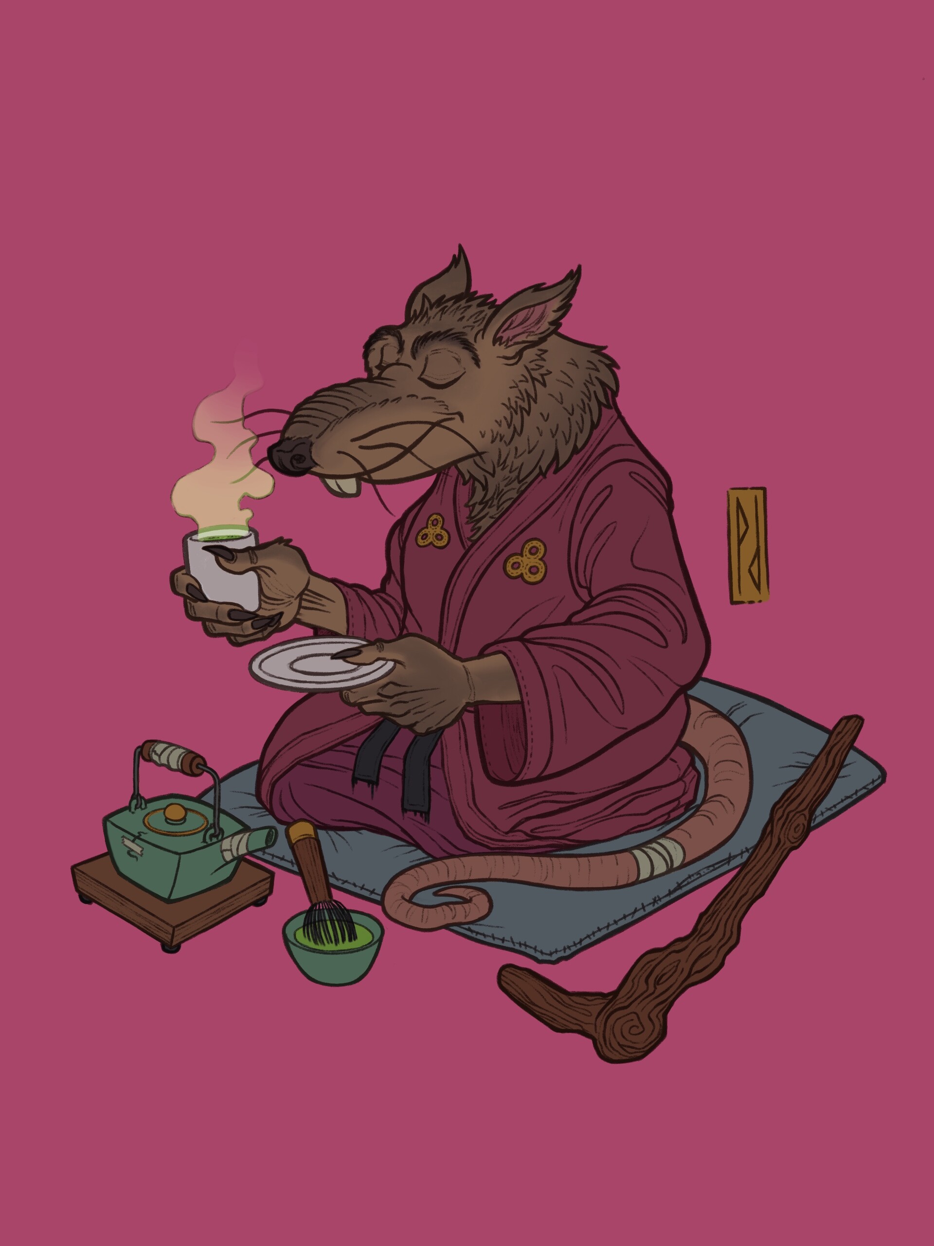 master splinter old cartoon