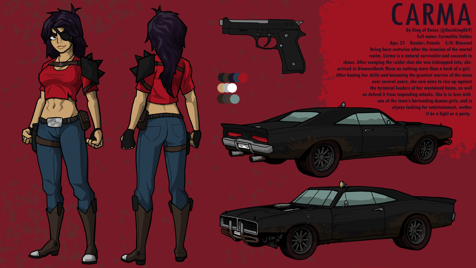 ArtStation - Character Reference Sheets