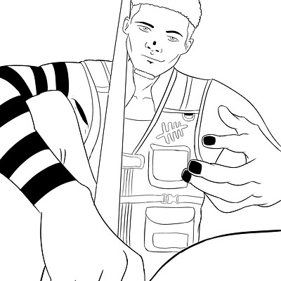 eminem coloring sheet