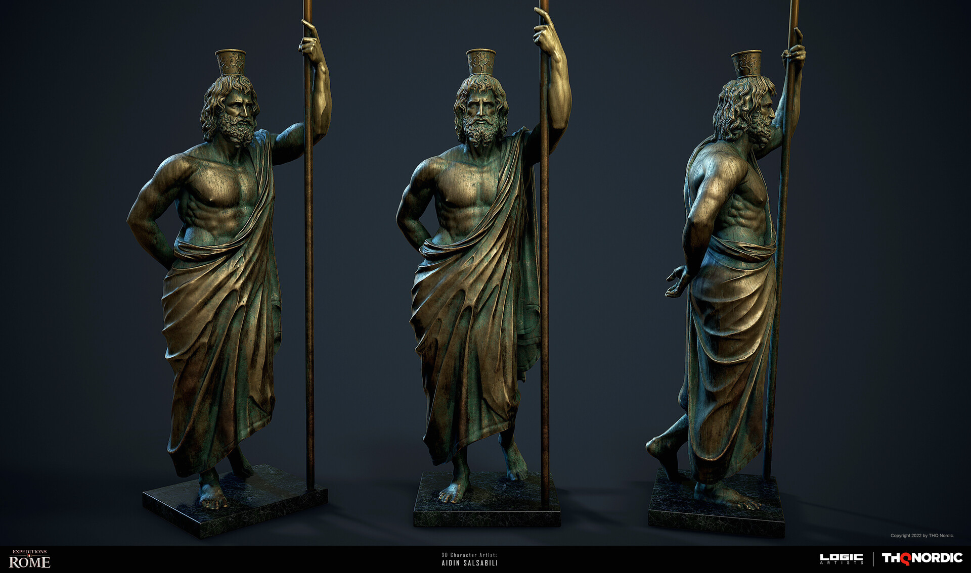 Aidin Salsabili - Expeditions: Rome/ Serapis Statue