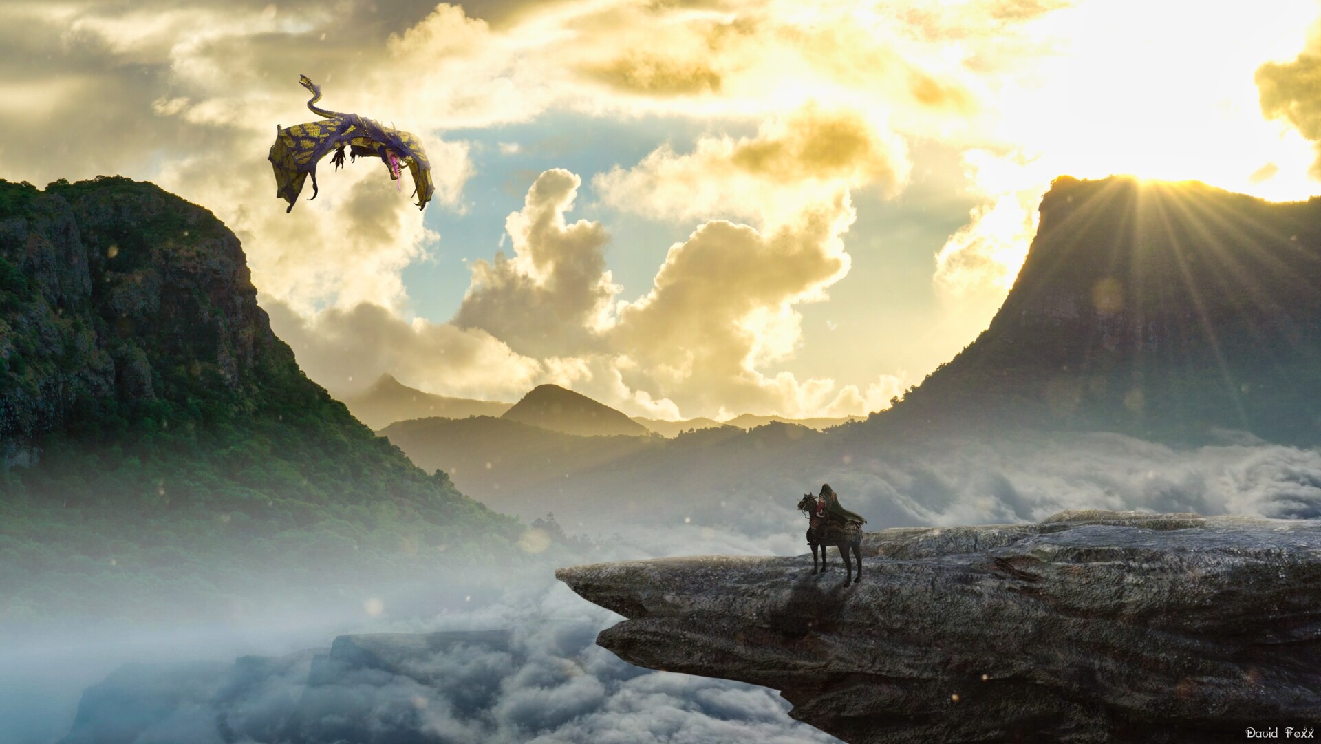 ArtStation - Dragon's valley