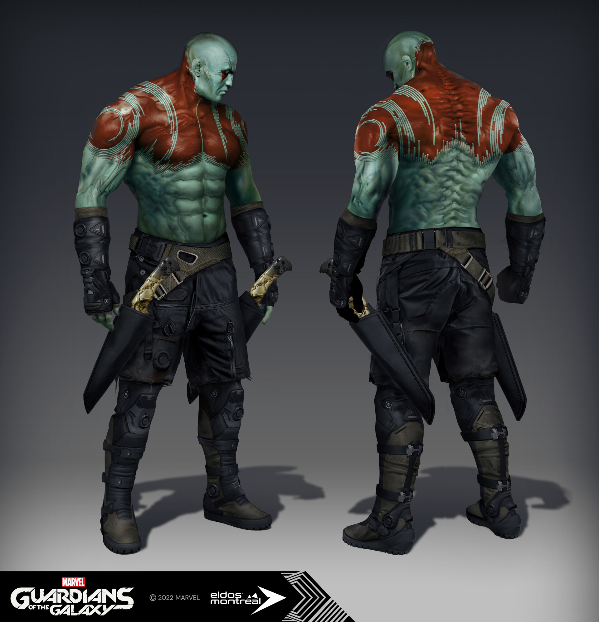 Drax The Destroyer Artwork