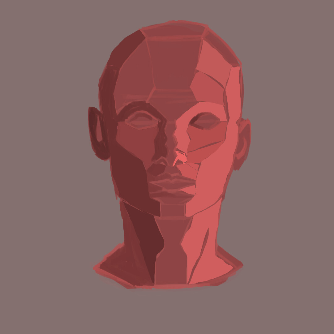 ArtStation - portrait study of asaro head