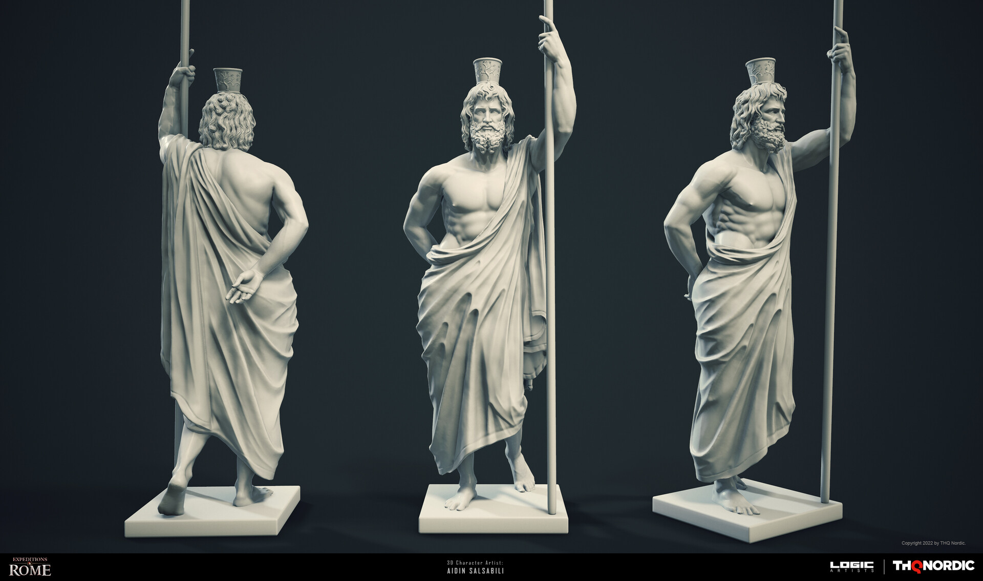 Aidin Salsabili - Expeditions: Rome/ Serapis Statue
