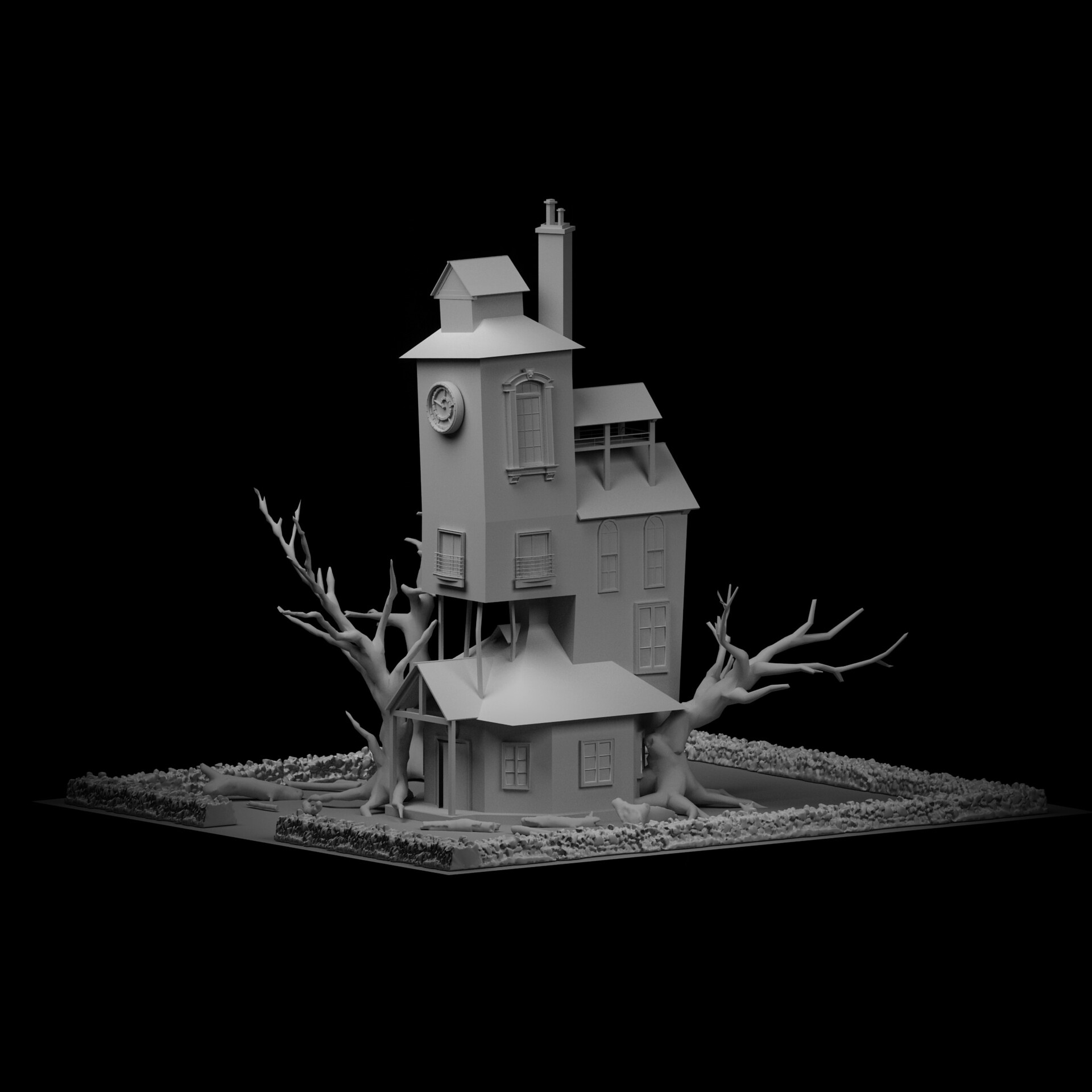 ArtStation - Haunted House