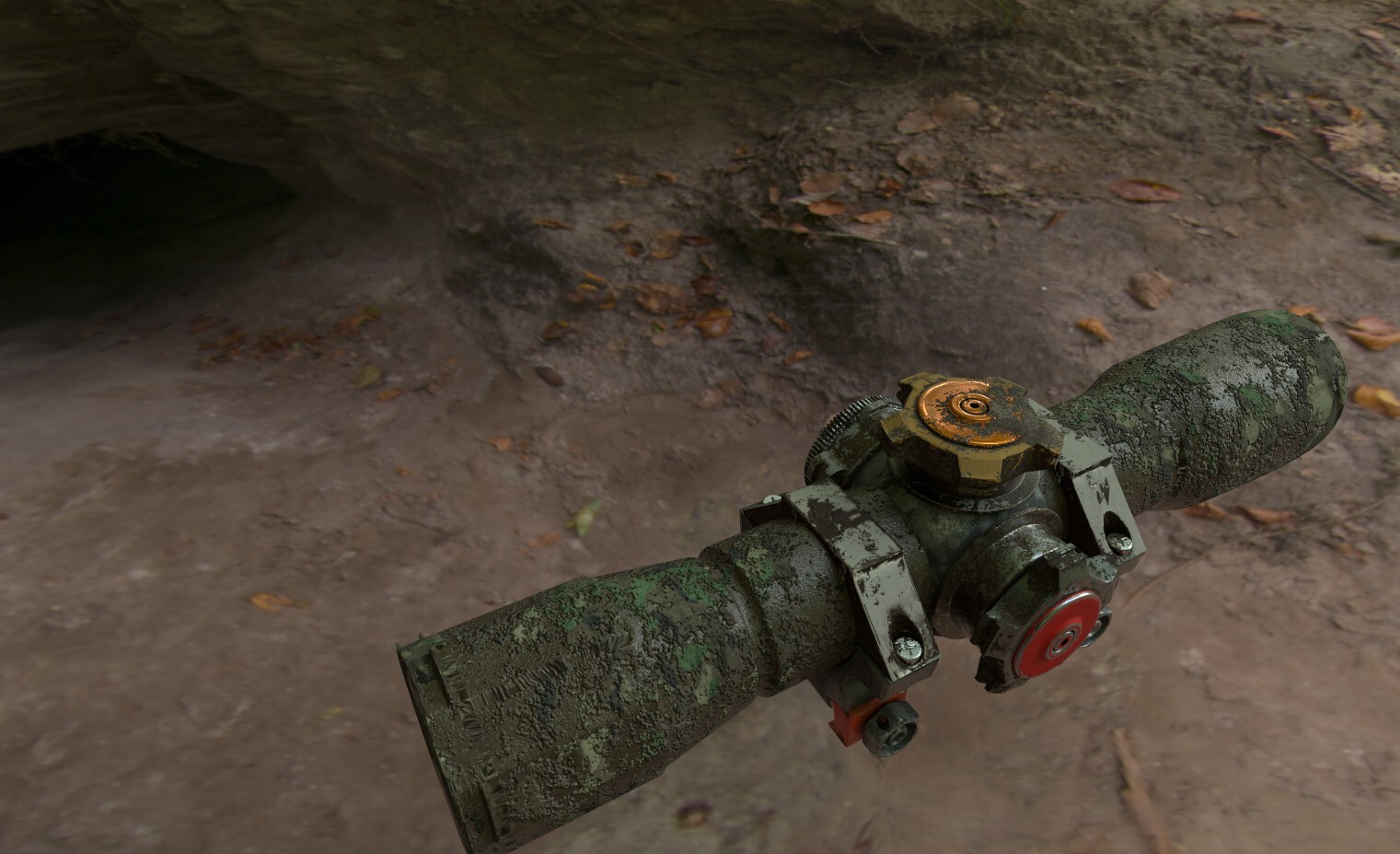 ArtStation - military rusty scope