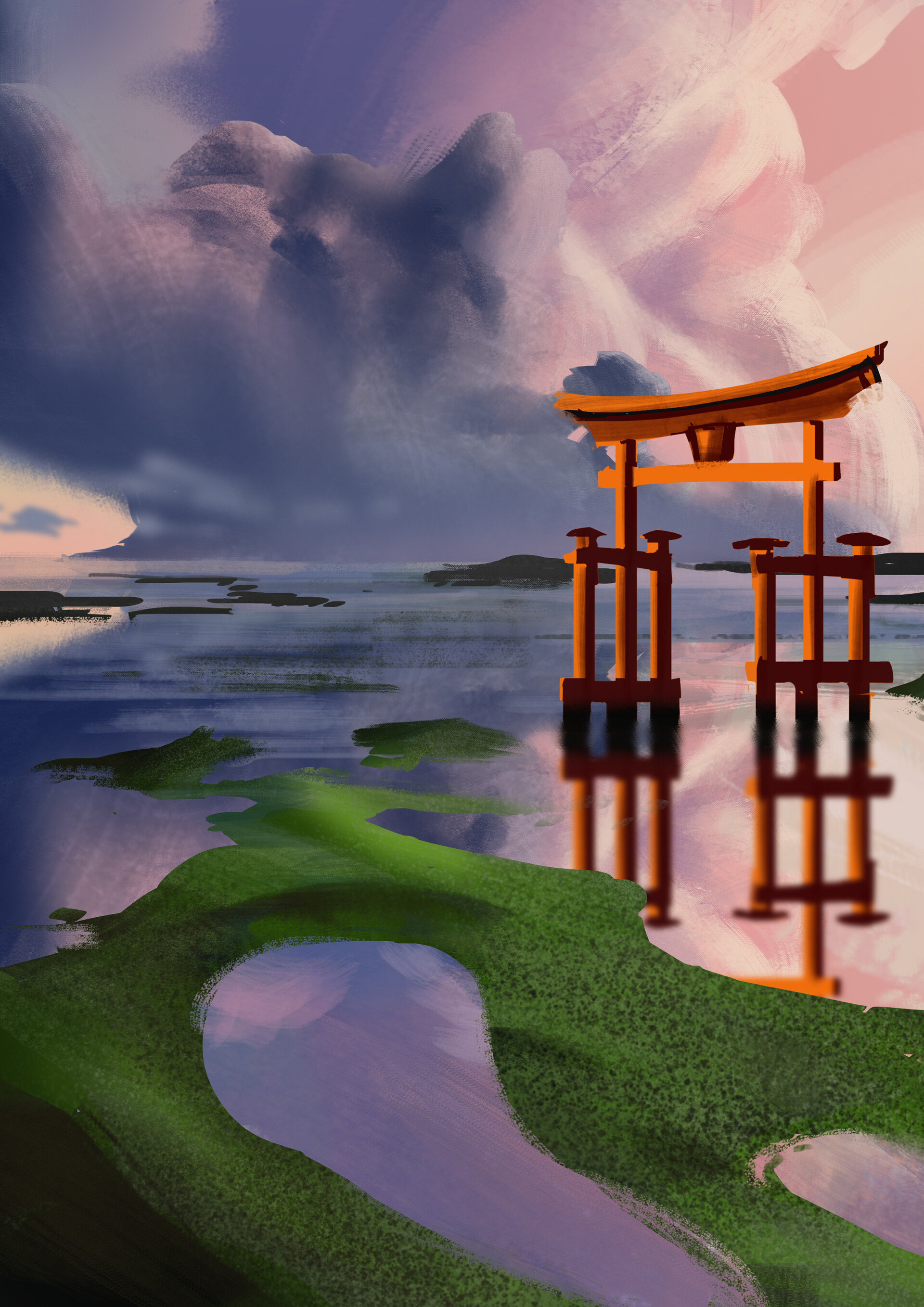 ArtStation - Torii Landscape