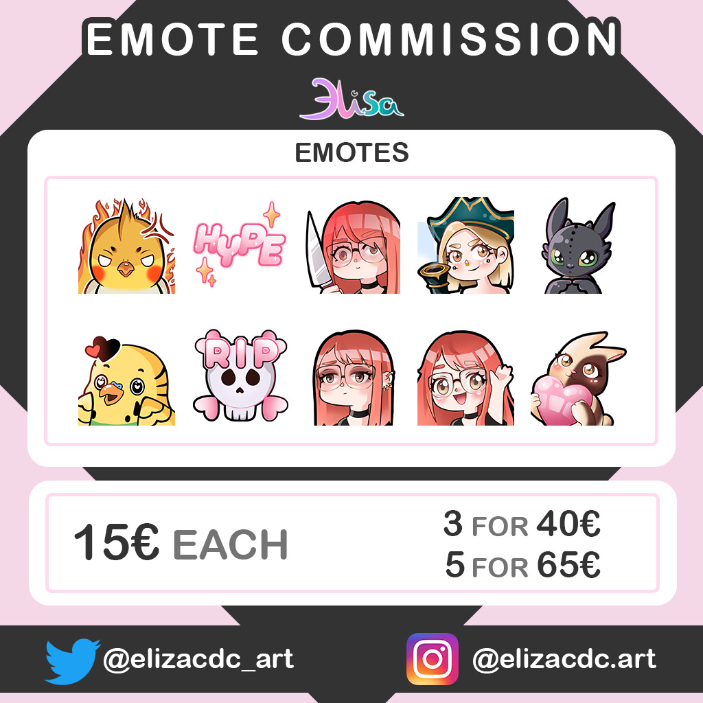 ArtStation - Emote Commission