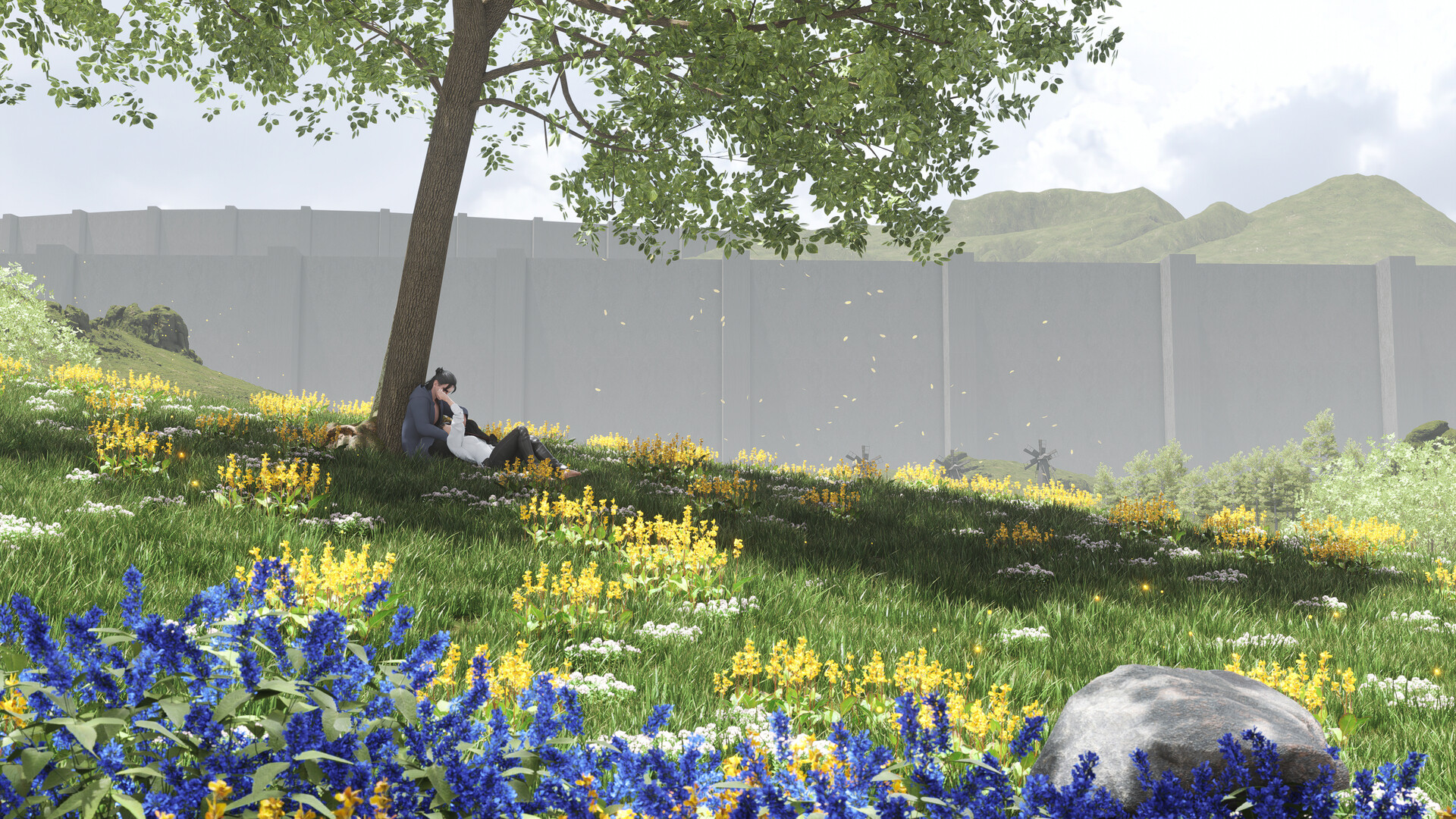 ArtStation - Toward the Tree on That Hill