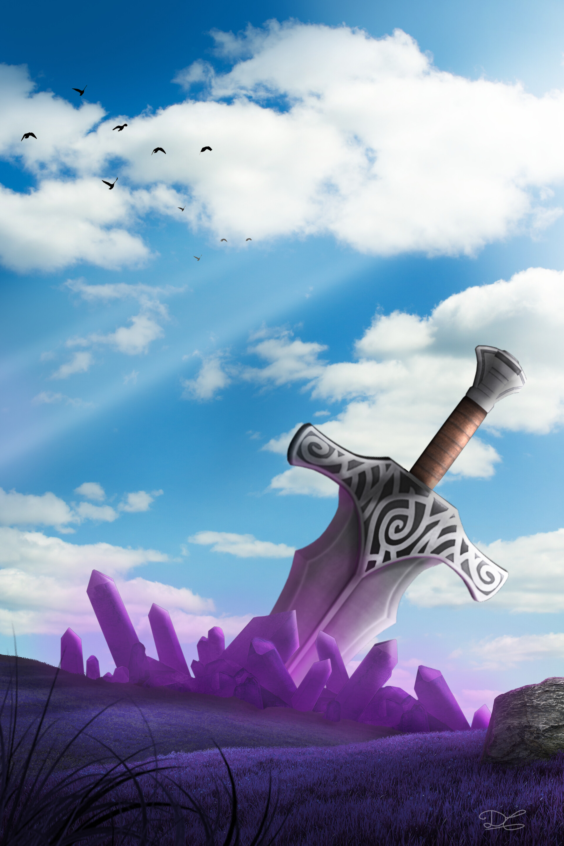 ArtStation - The millenium sword